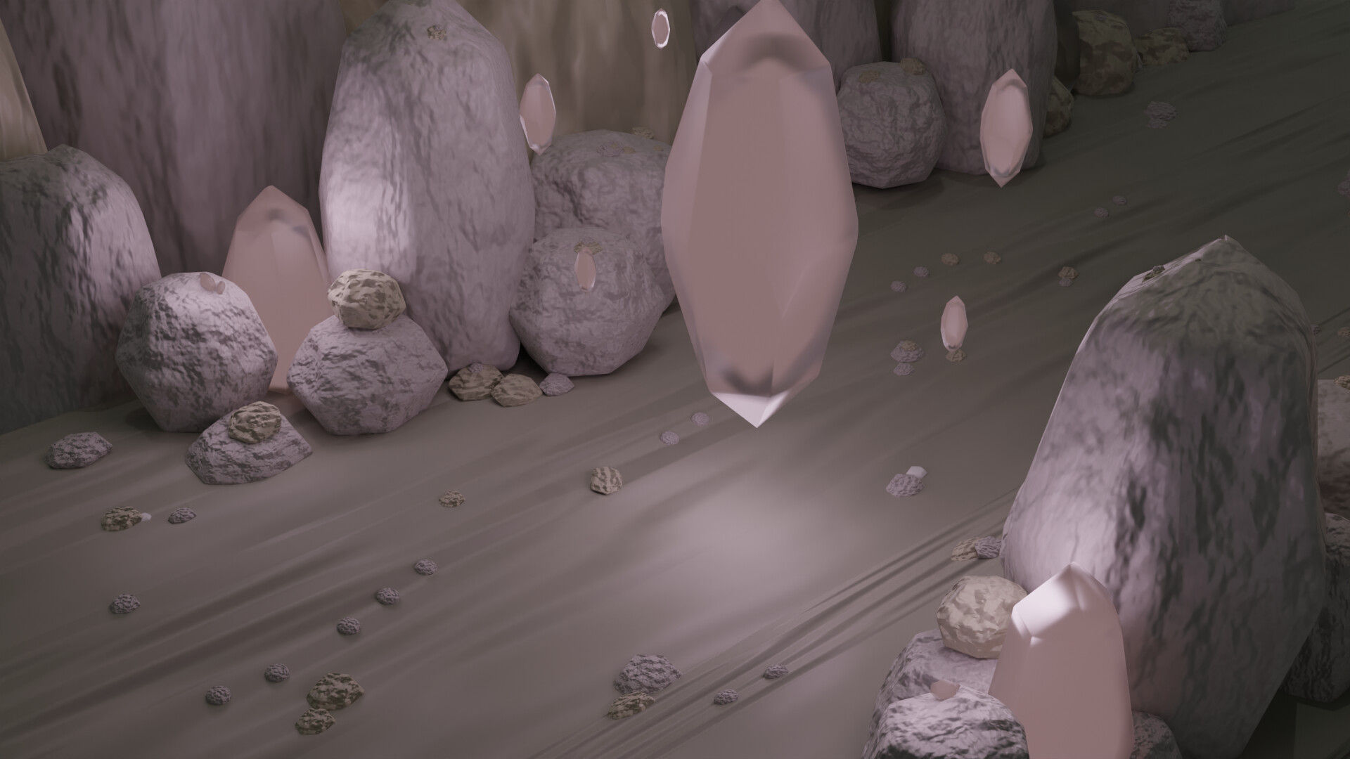 ArtStation - 3D Cave render
