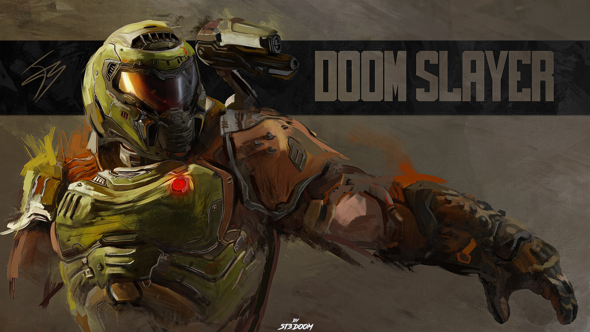 ArtStation - The Doom Slayer