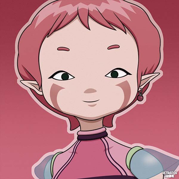 ArtStation - Aelita, Code Lyoko