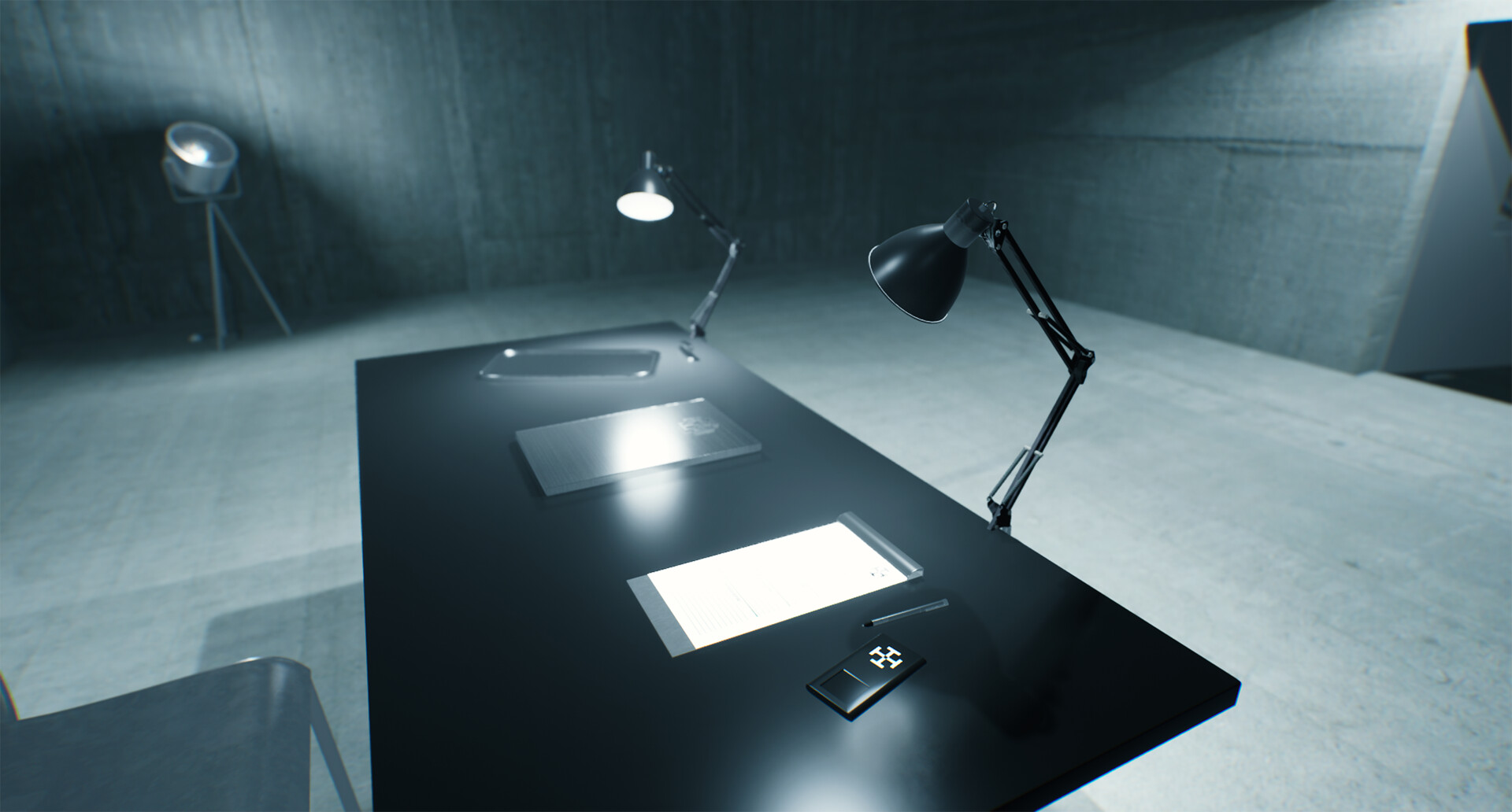 Rek Rok - Crematory/Morgue room Equilibrium movie