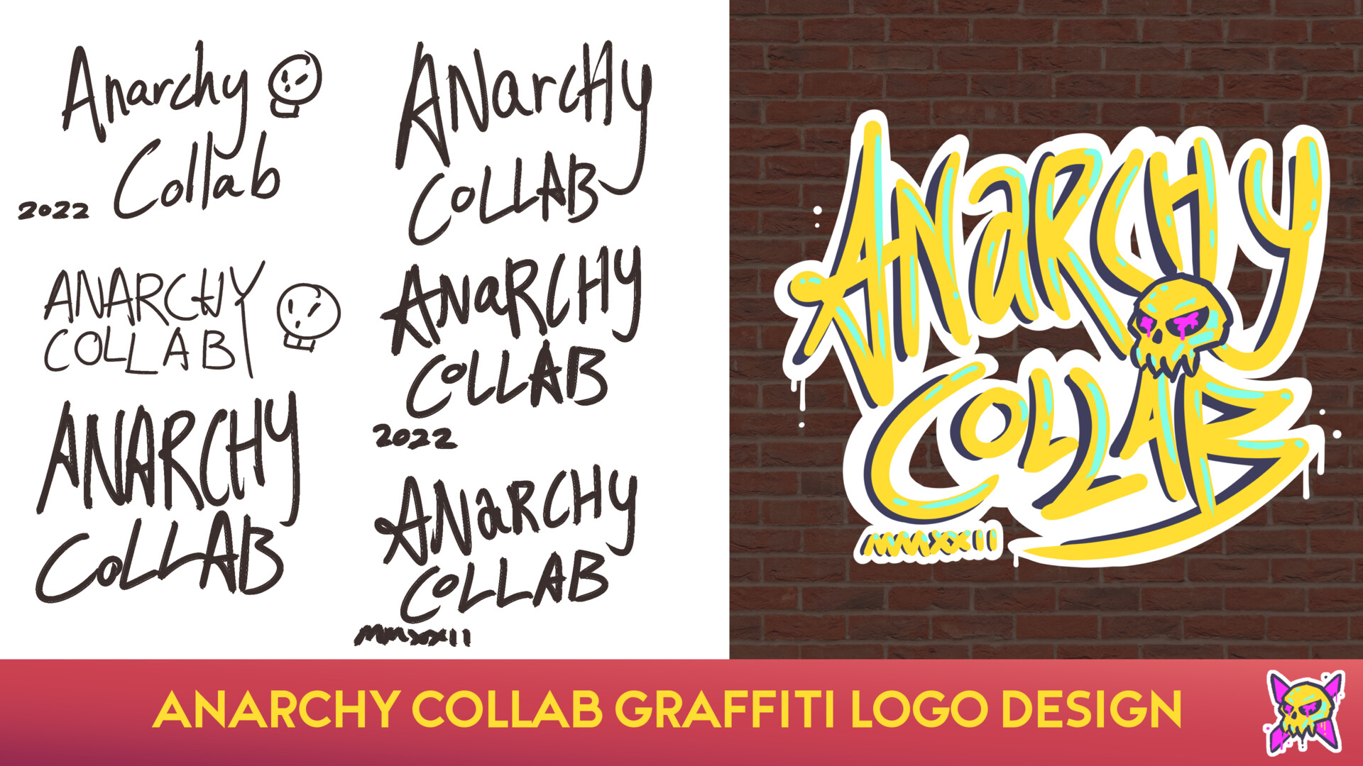 ArtStation - Anarchy Collab Logo and Icon Designs