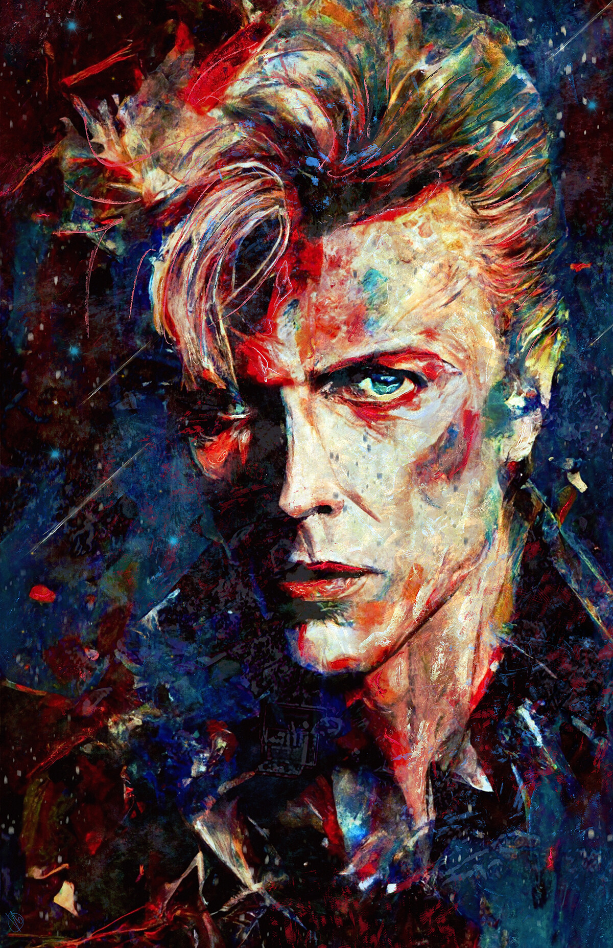 ArtStation - DAVID BOWIE