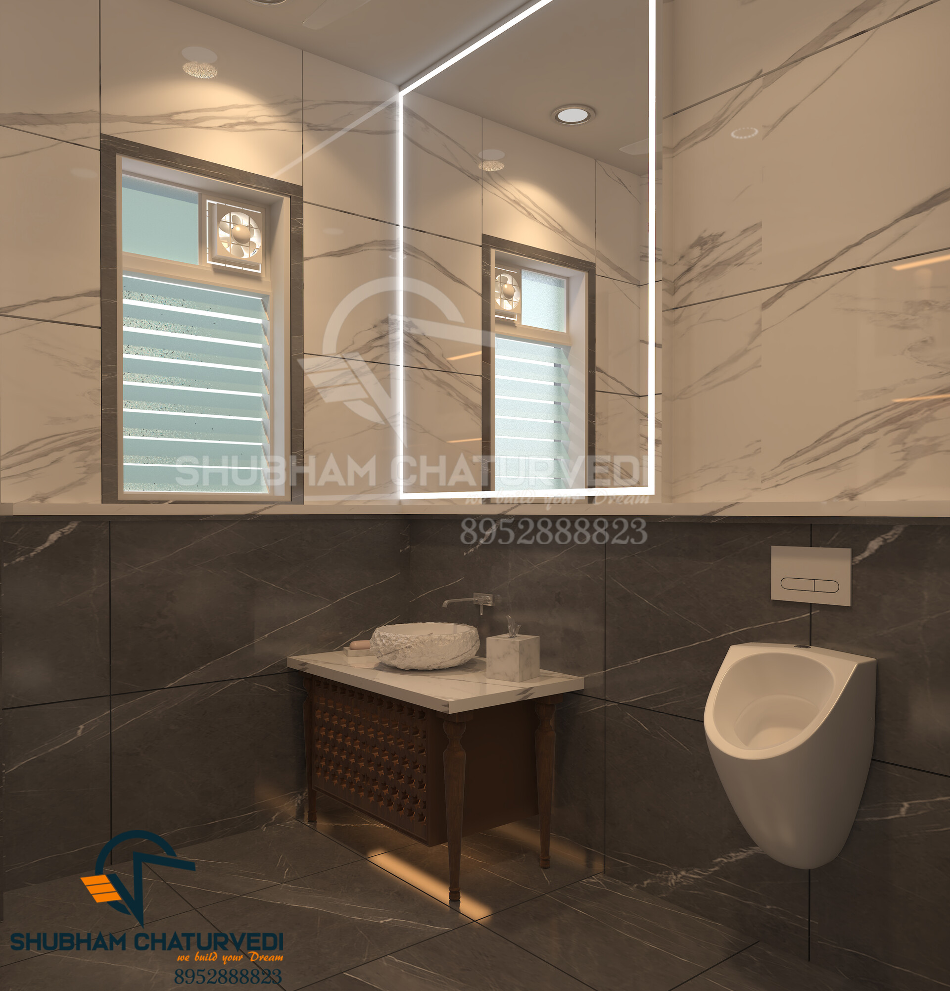 ArtStation - COMMON TOILET 3D view