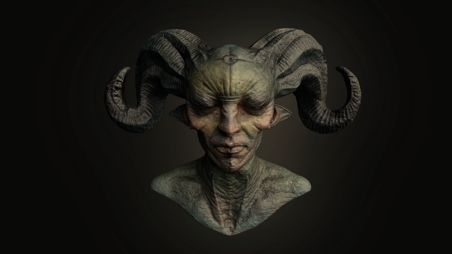 ArtStation - Night Faun - Sculpt Study