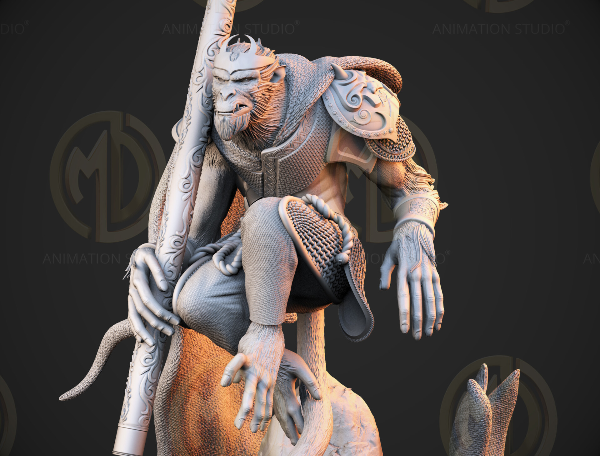 ArtStation - Fan Art Sun Wukong