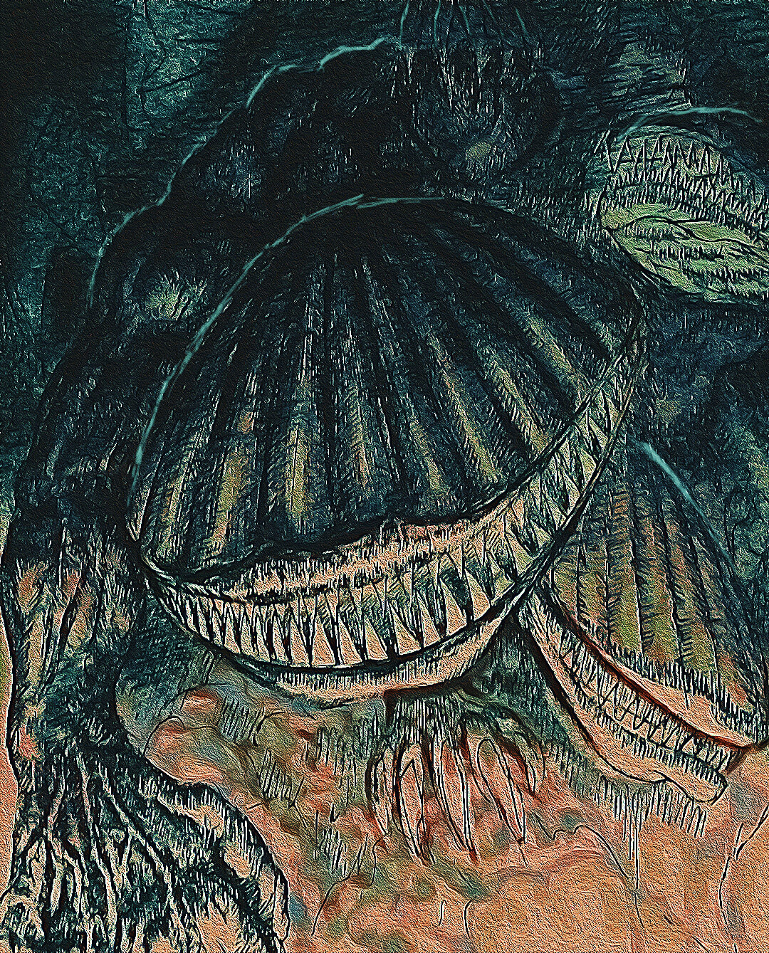 ArtStation - Scallop Creature painting