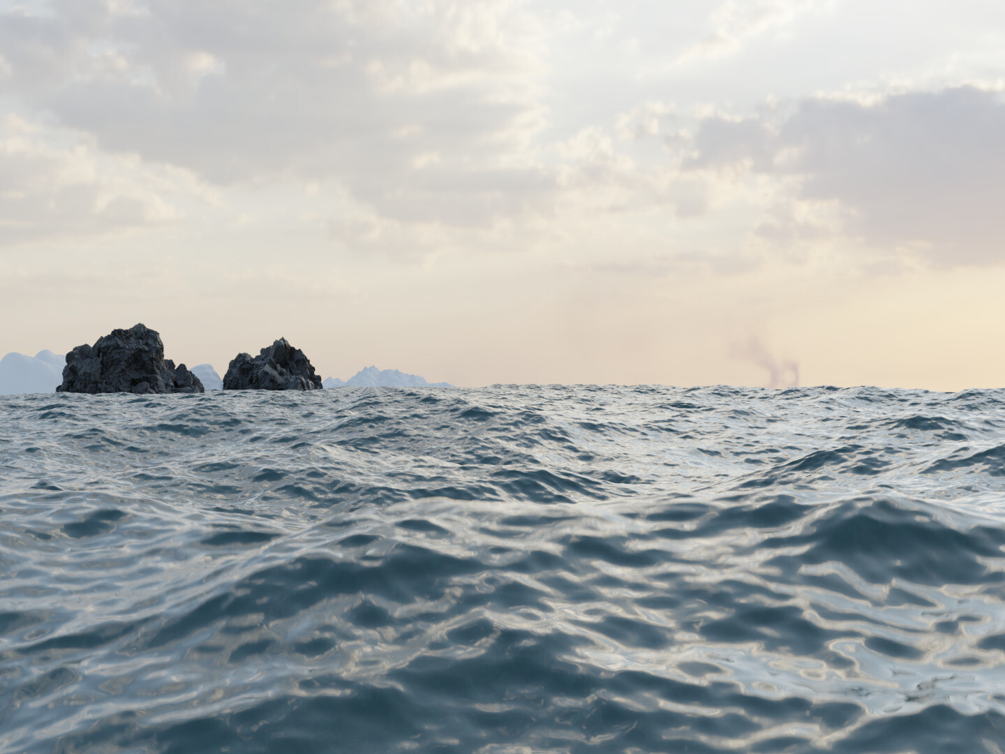 ArtStation - Ocean scene