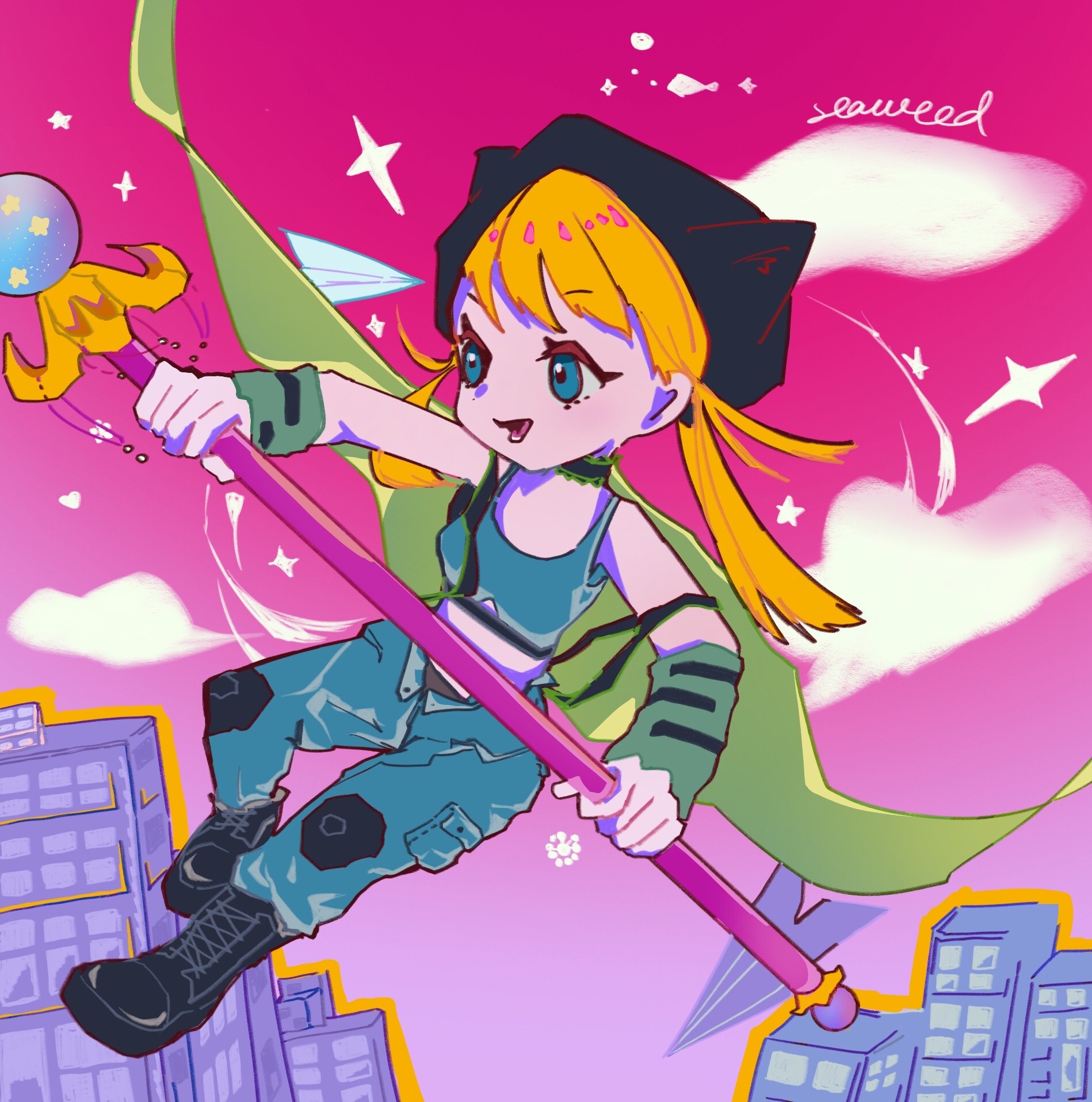 ArtStation - Little magic girl