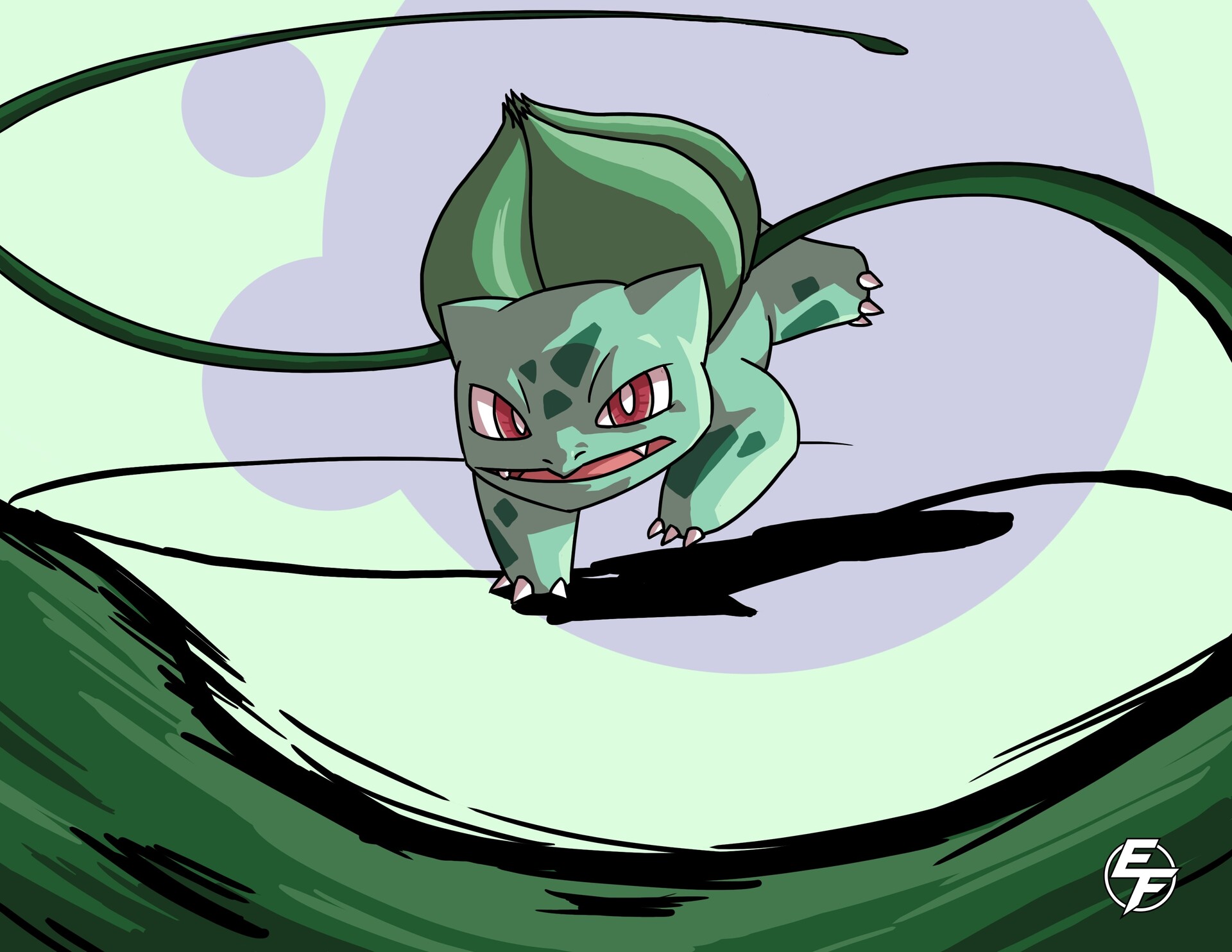 ArtStation - Bulbasuar, Ivysuar and Venusuar