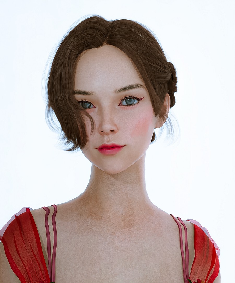 ArtStation - Khayira for Genesis 8 Female Character