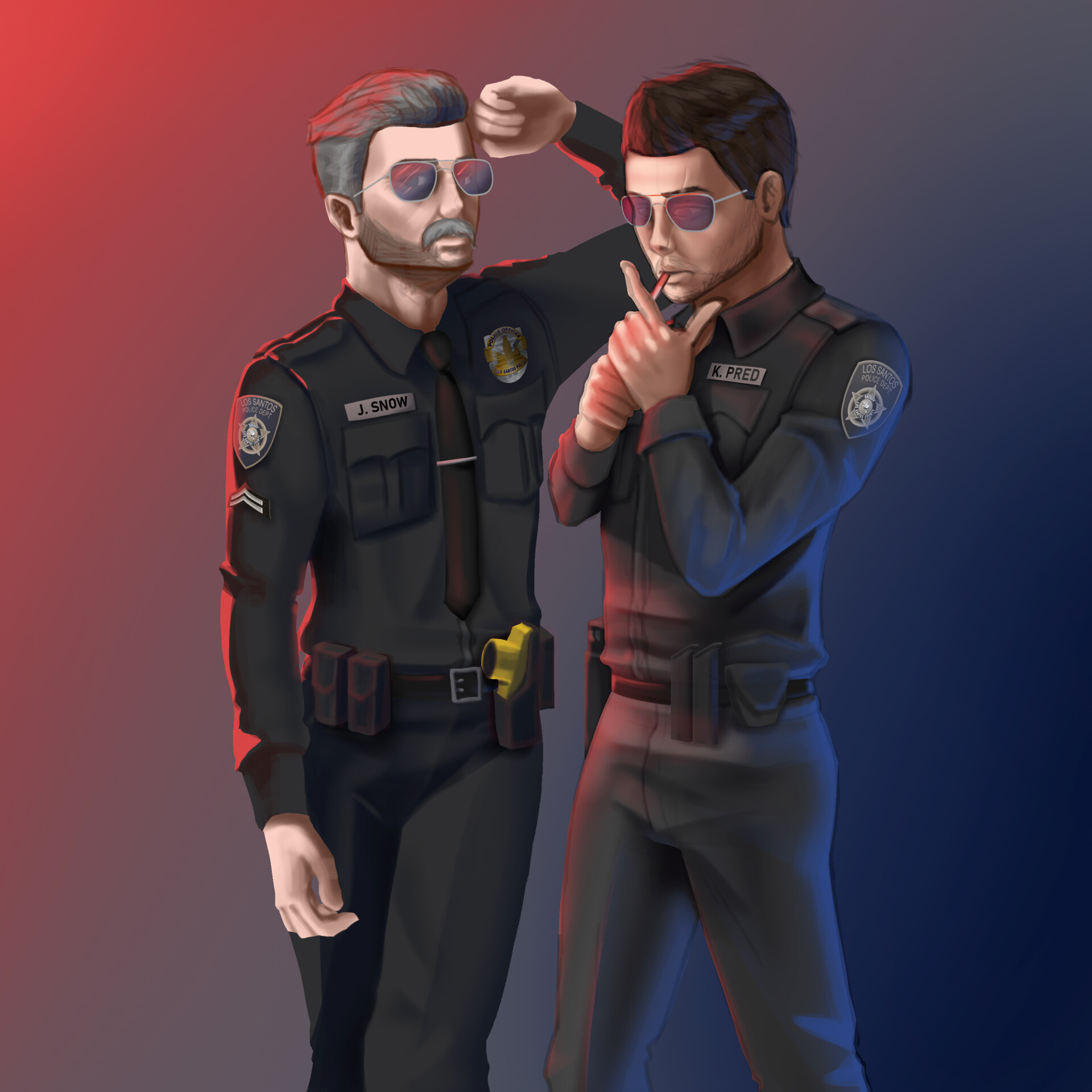 ArtStation - Kyle and Snow