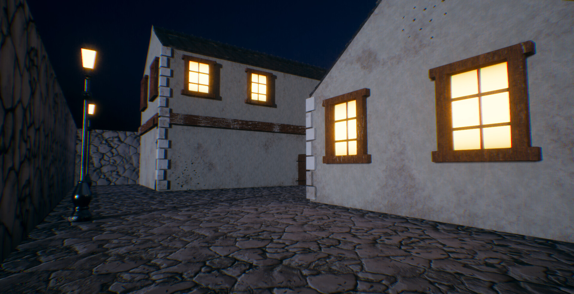 ArtStation - Level Assembly and Lighting_ Old London