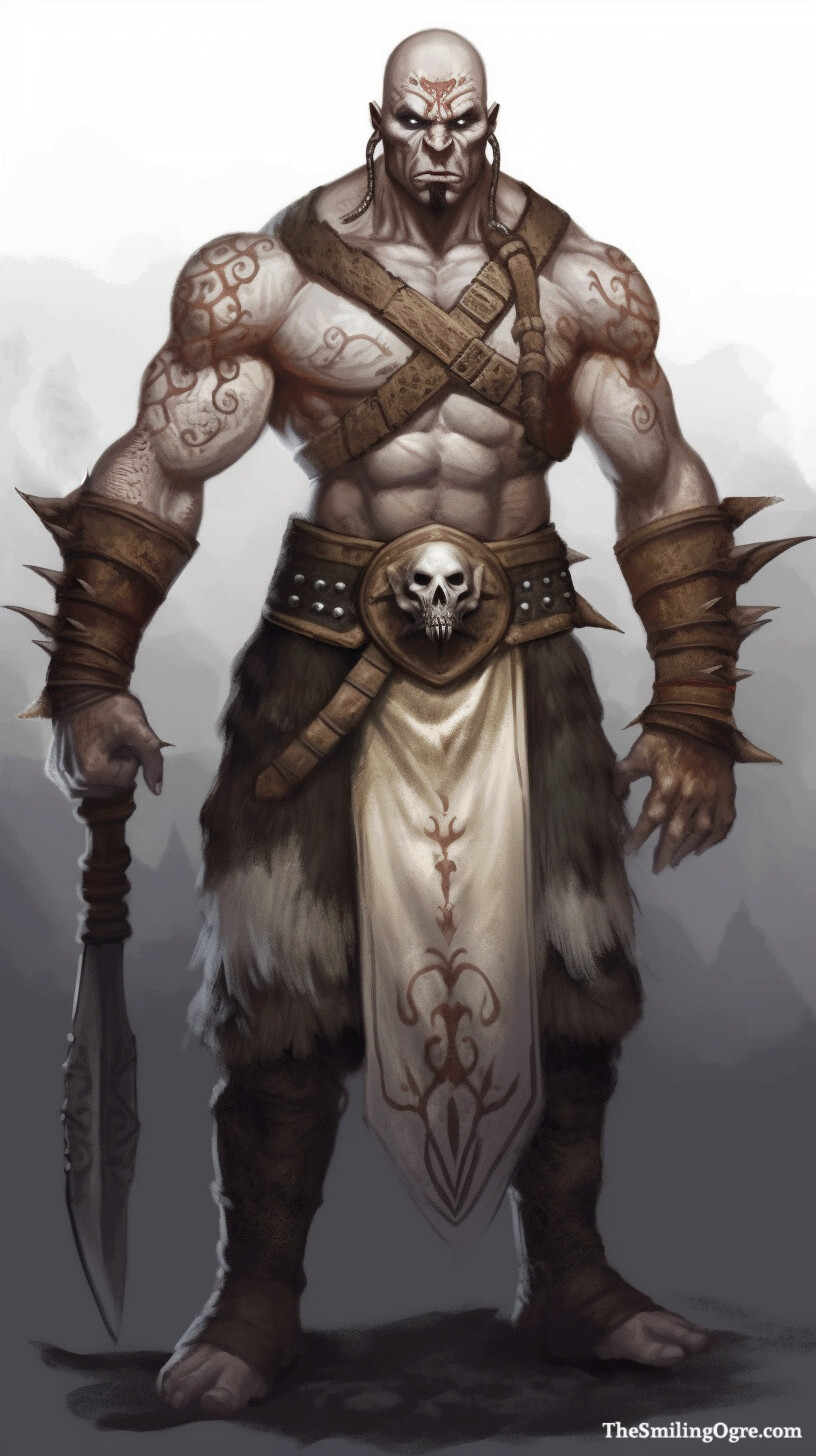 The Smiling Ogre (微笑的食人魔) - AI Goliath 1