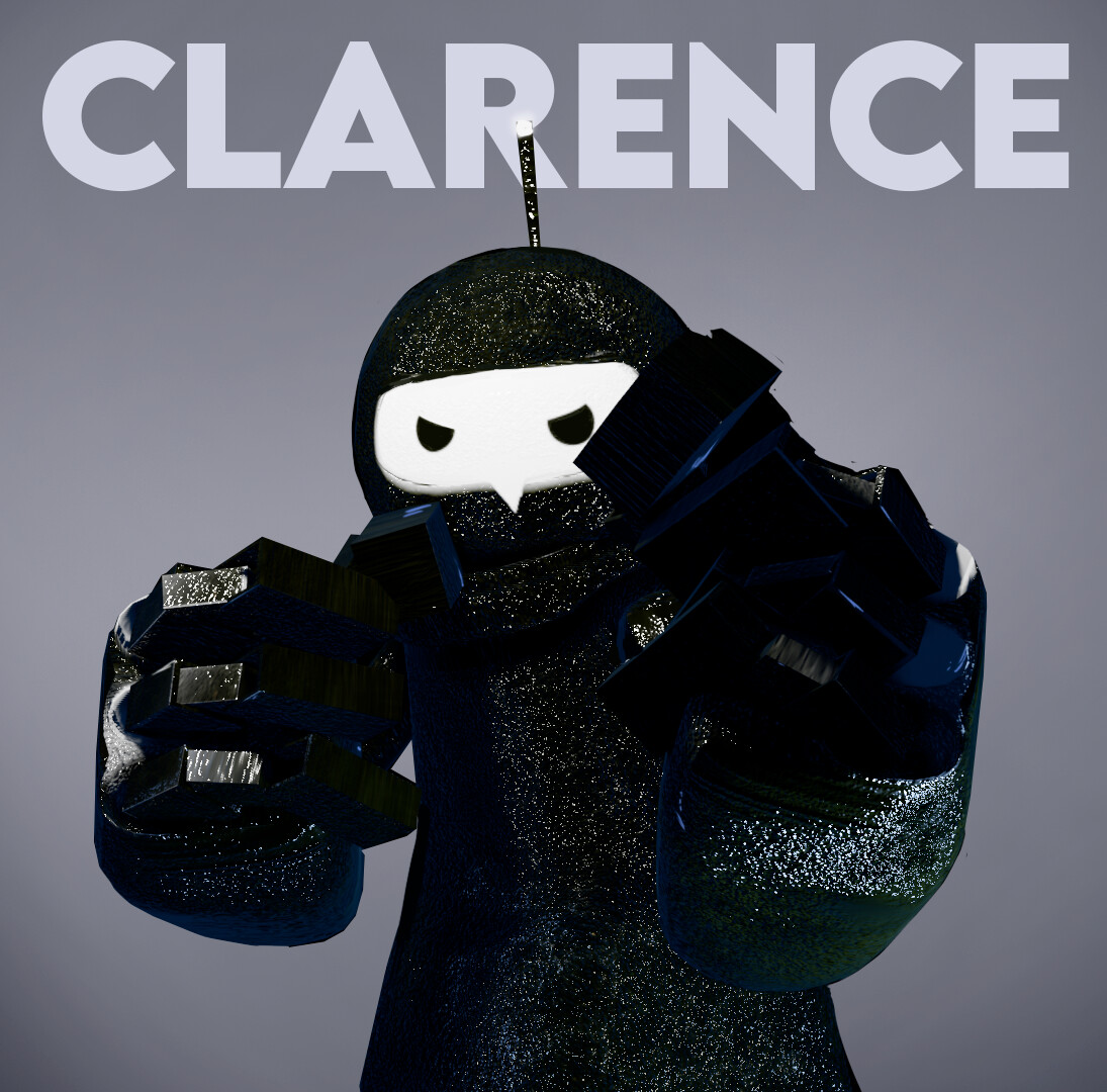 ArtStation - Clarence the skullbot