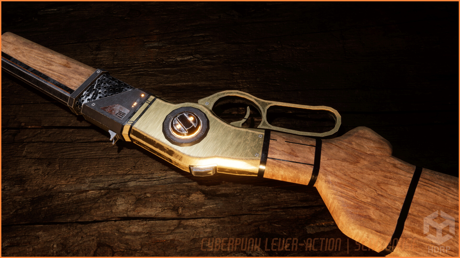 Sean Gause - Cyberpunk Lever-Action Rifle