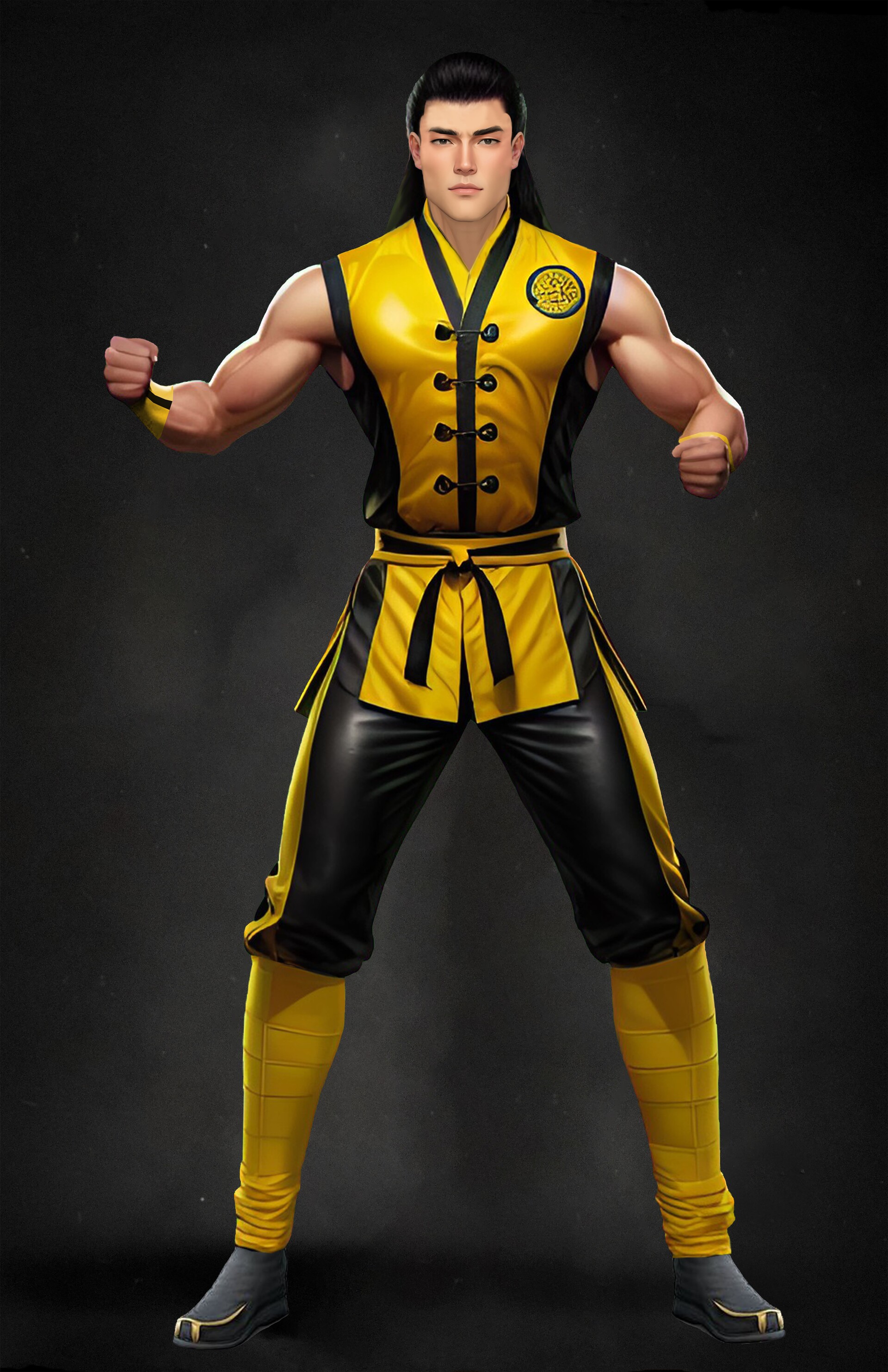 ArtStation - OC Jiu Jitsu Fighter: Shinji Sakai