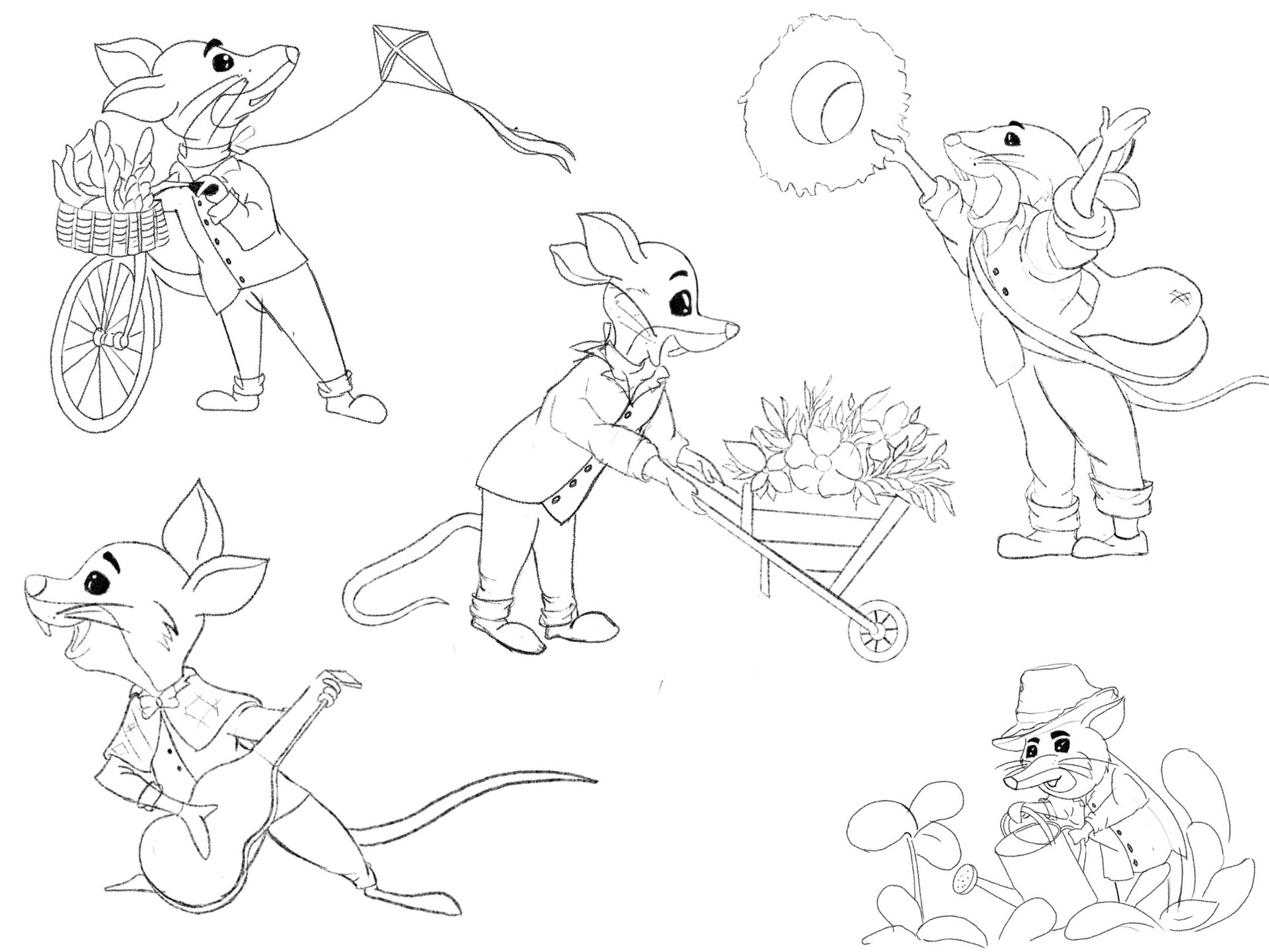 great mouse detective coloring pages