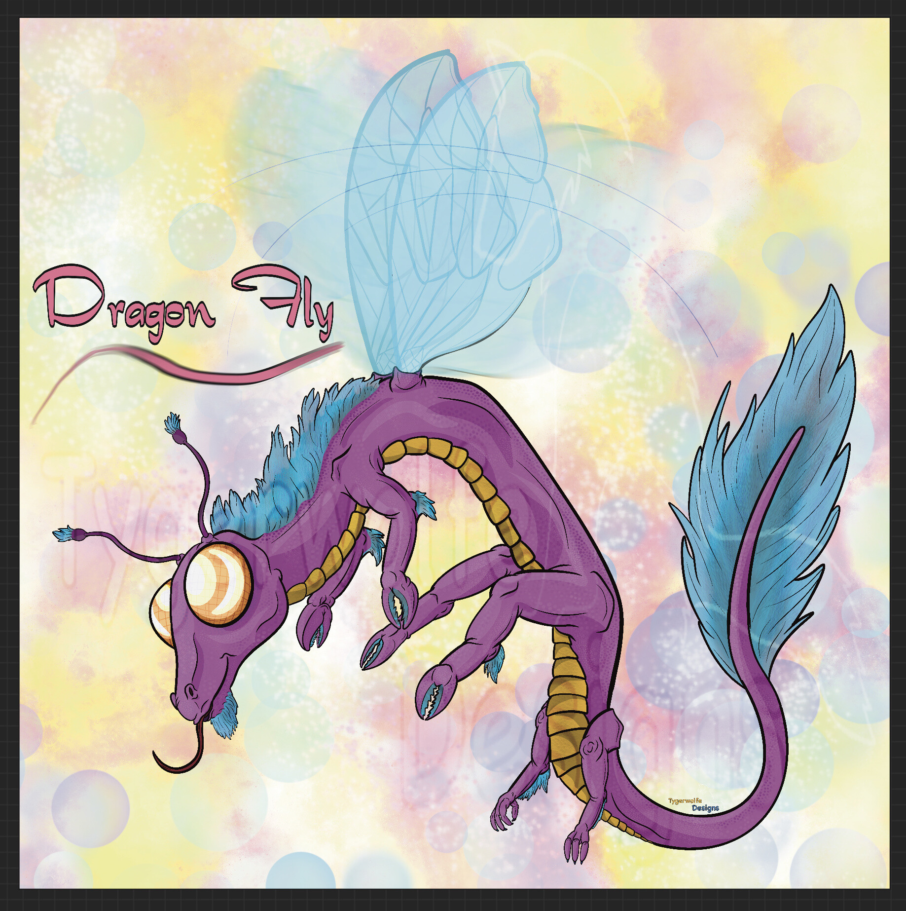 ArtStation - Punimals - Dragon Fly