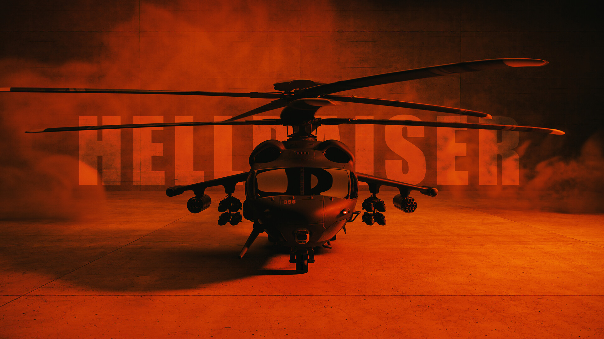 ArtStation - HELLRAISER - helicopter design