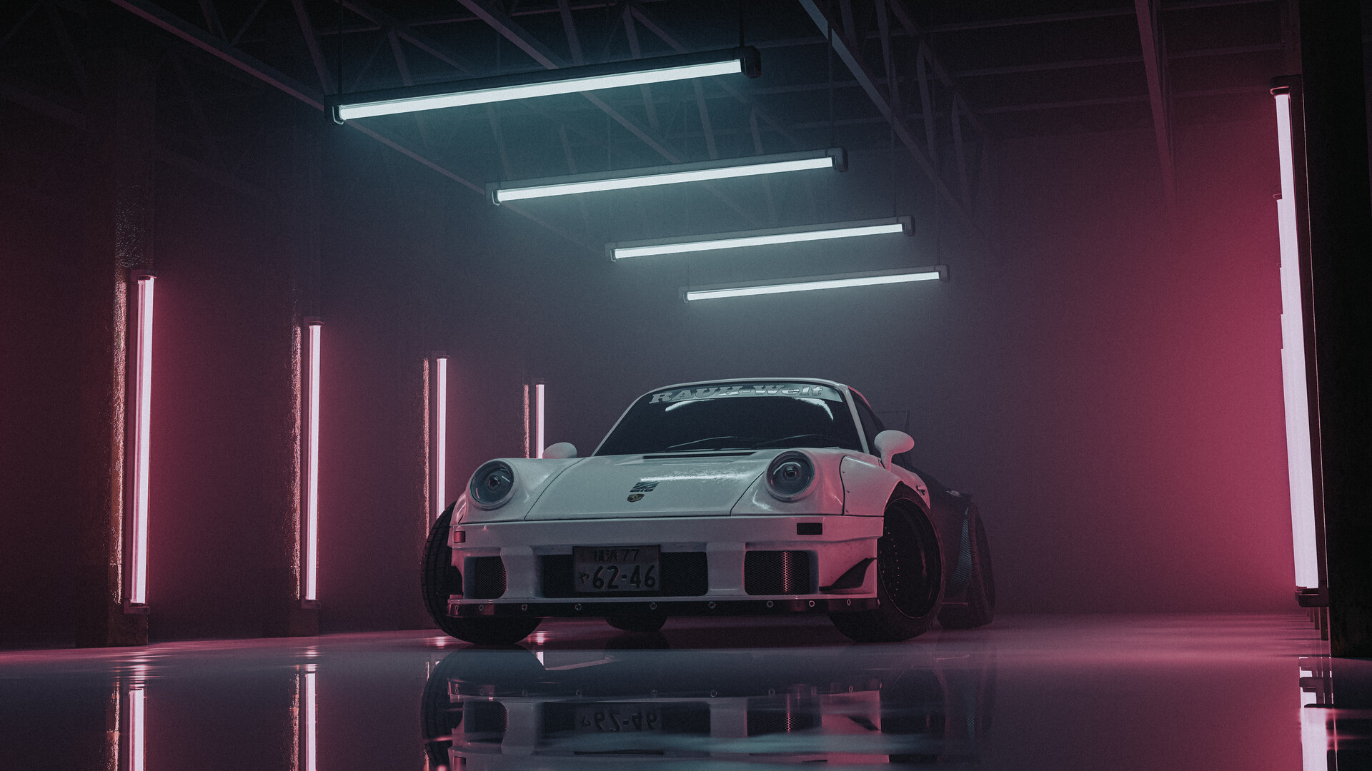 ArtStation - Porsche 911 RWB