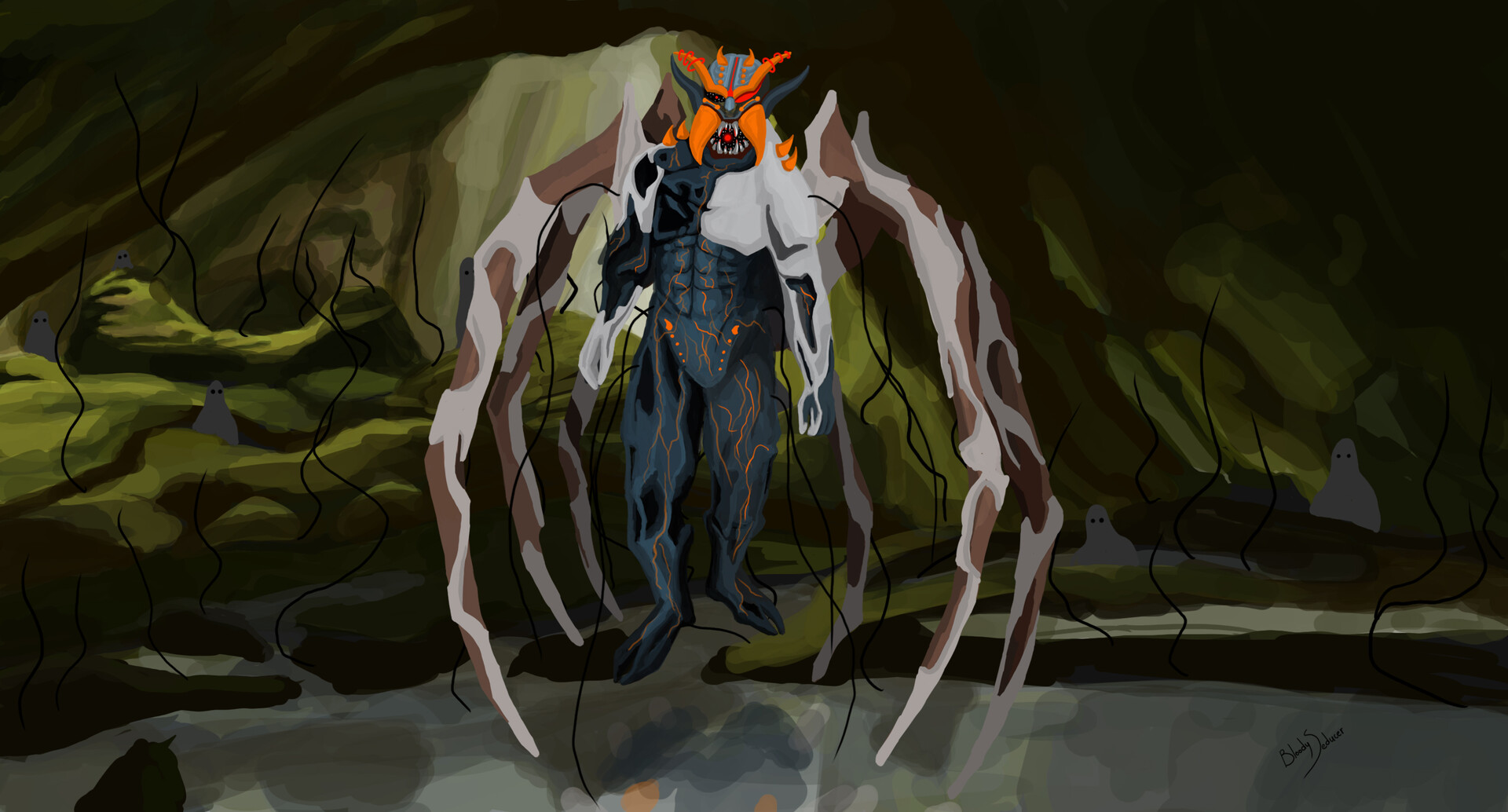 ArtStation - Cyber Spider