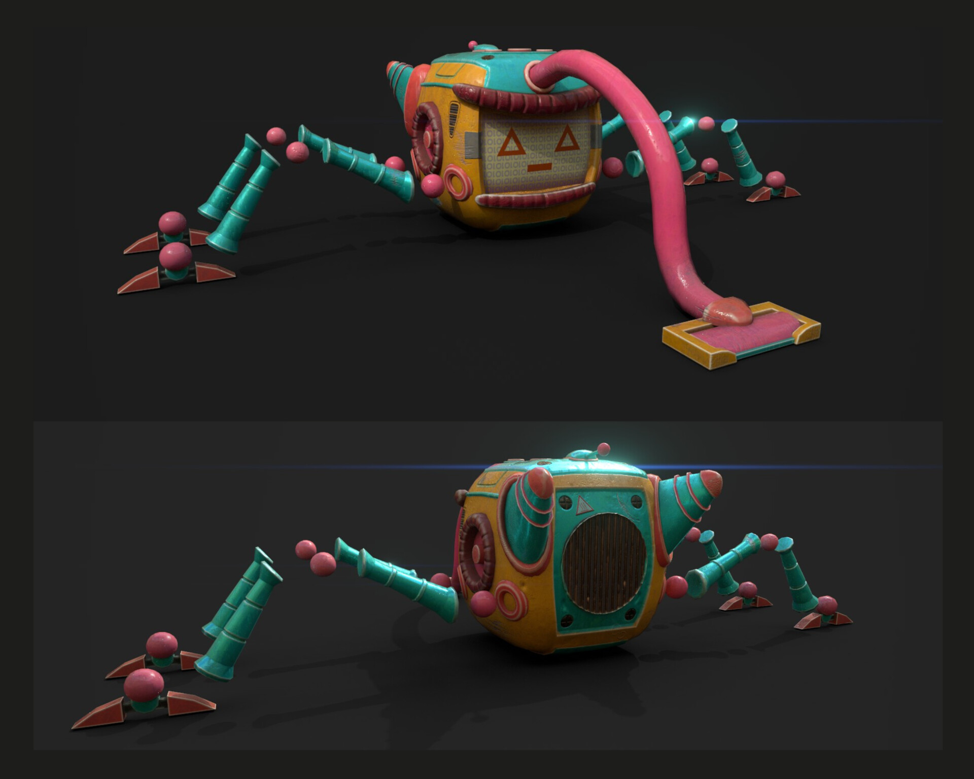 ArtStation - Robots Characters (Internship creation)