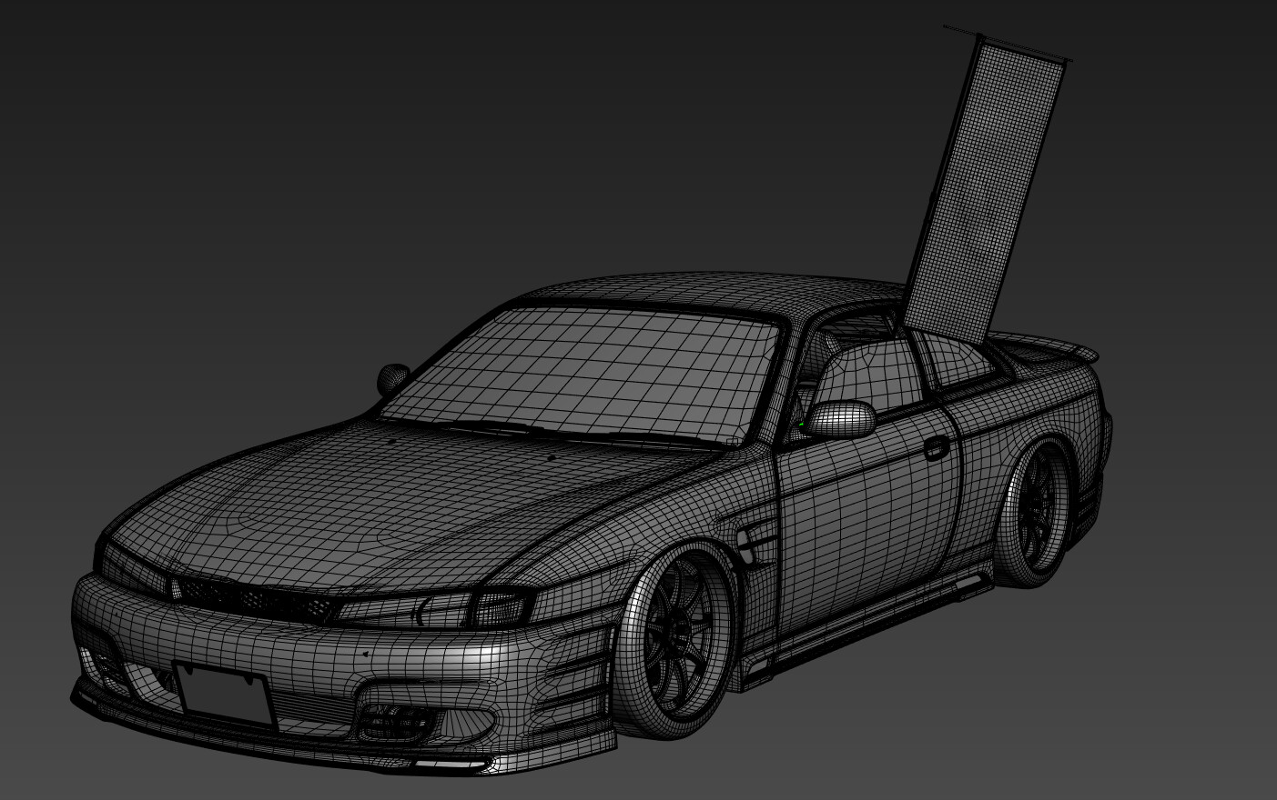 Zakir Khan - Nissan S14 Silvia 326 Power 3D Star Body kit