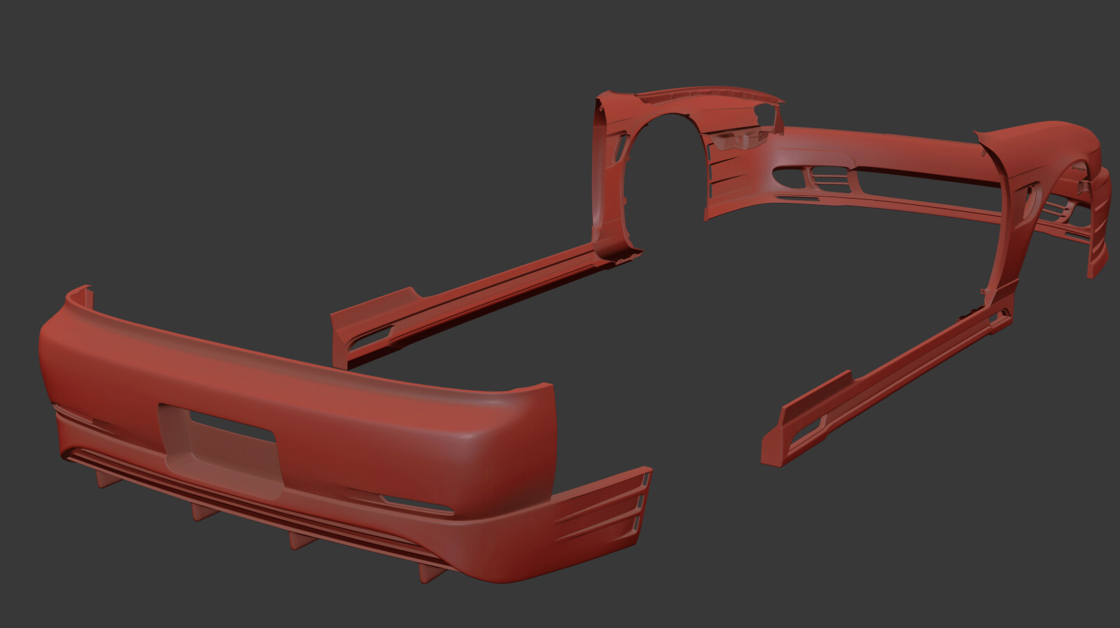 Zakir Khan - Nissan S14 Silvia 326 Power 3D Star Body kit