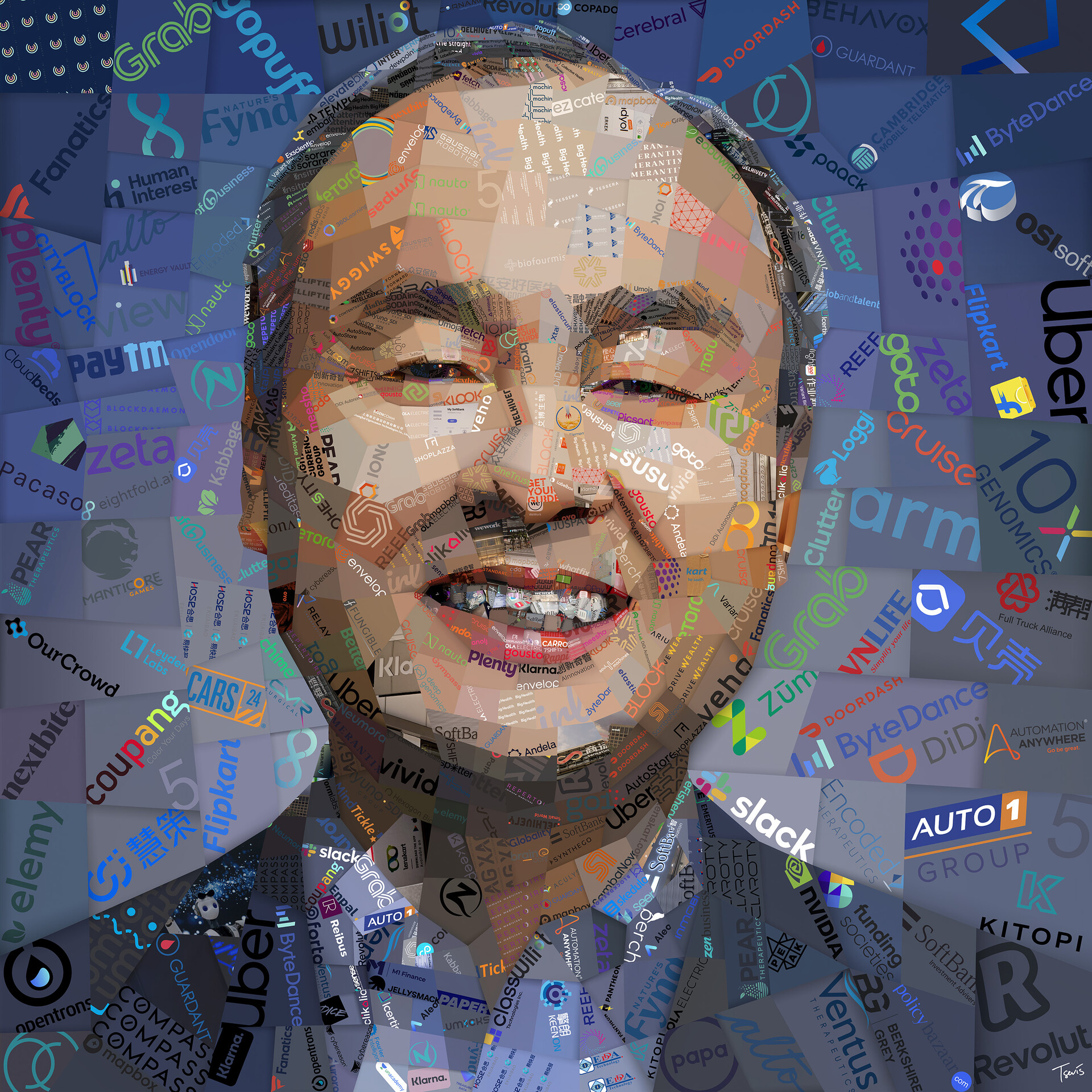 Charis Tsevis - Custom Corporate Art