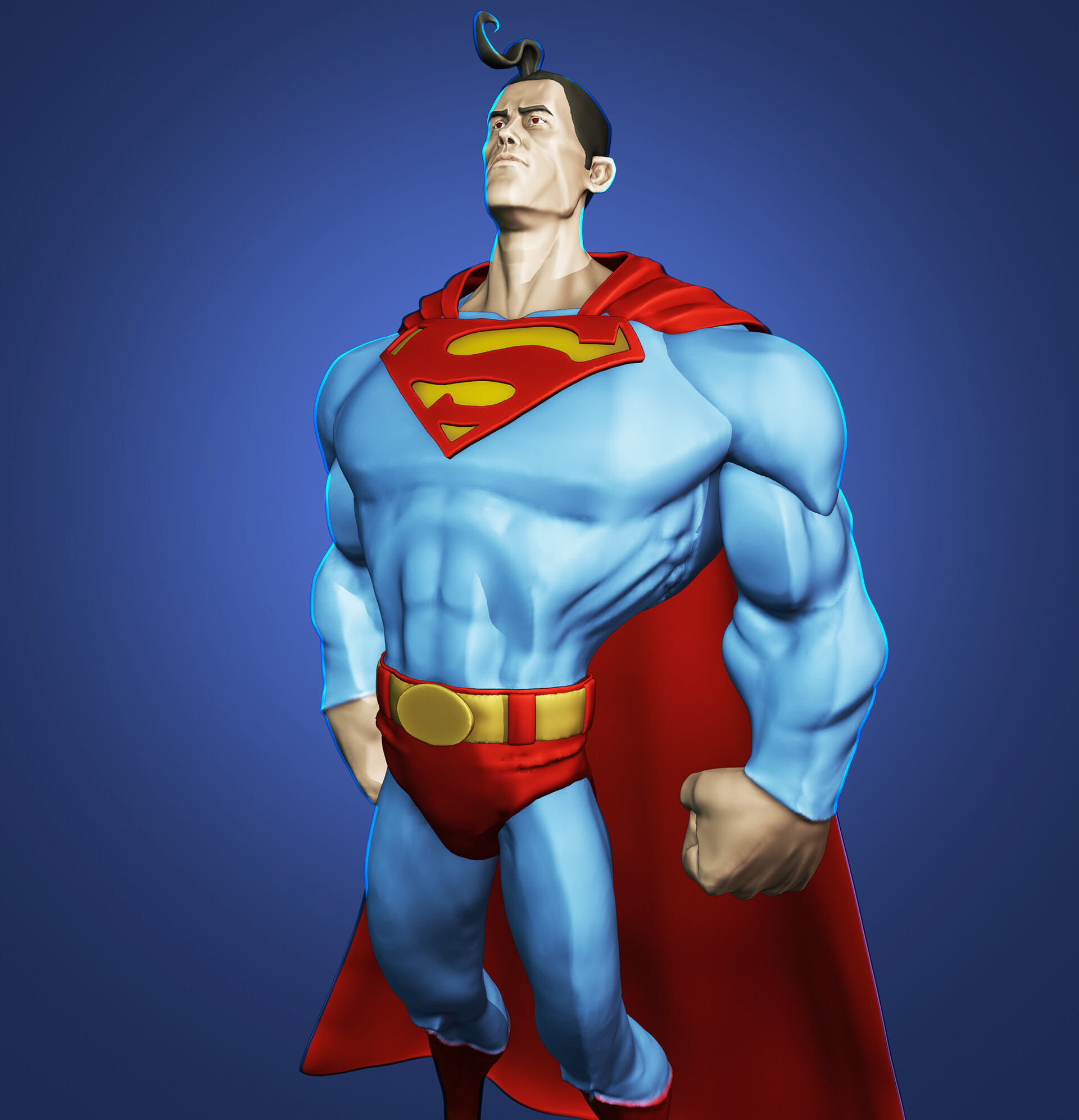 ArtStation - Stylized- Superman