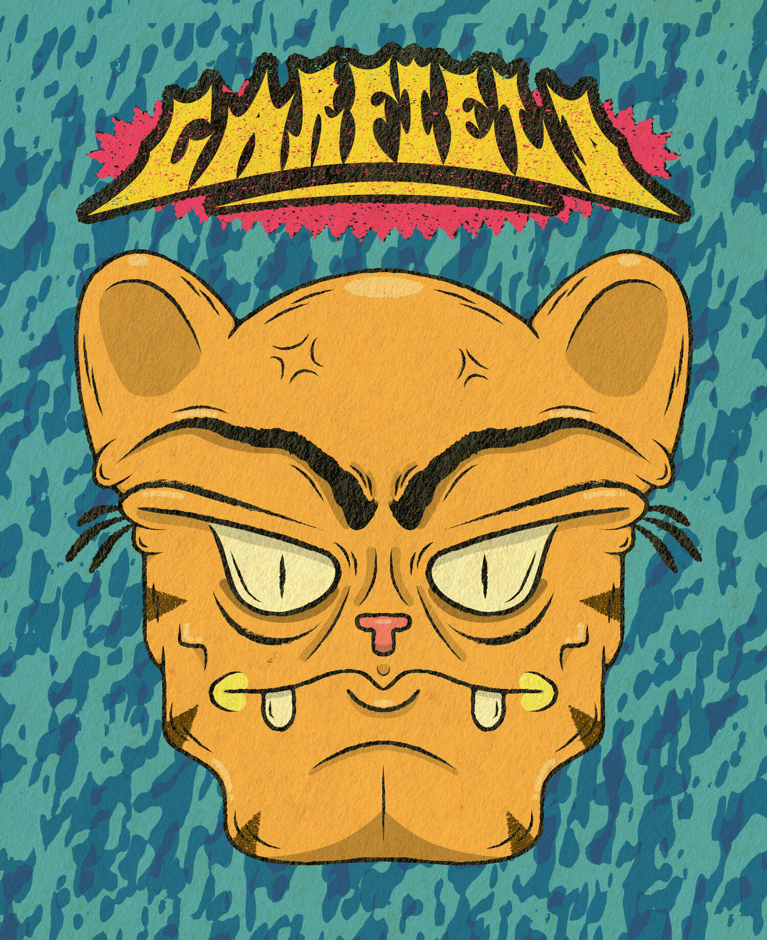 ArtStation - Dark & Gritty Garfield Reboot