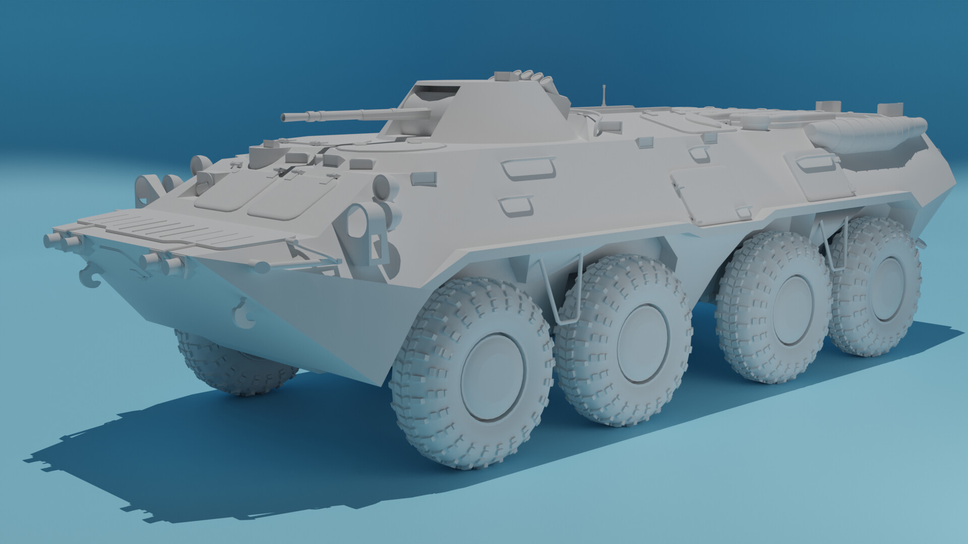 ArtStation - BTR-80