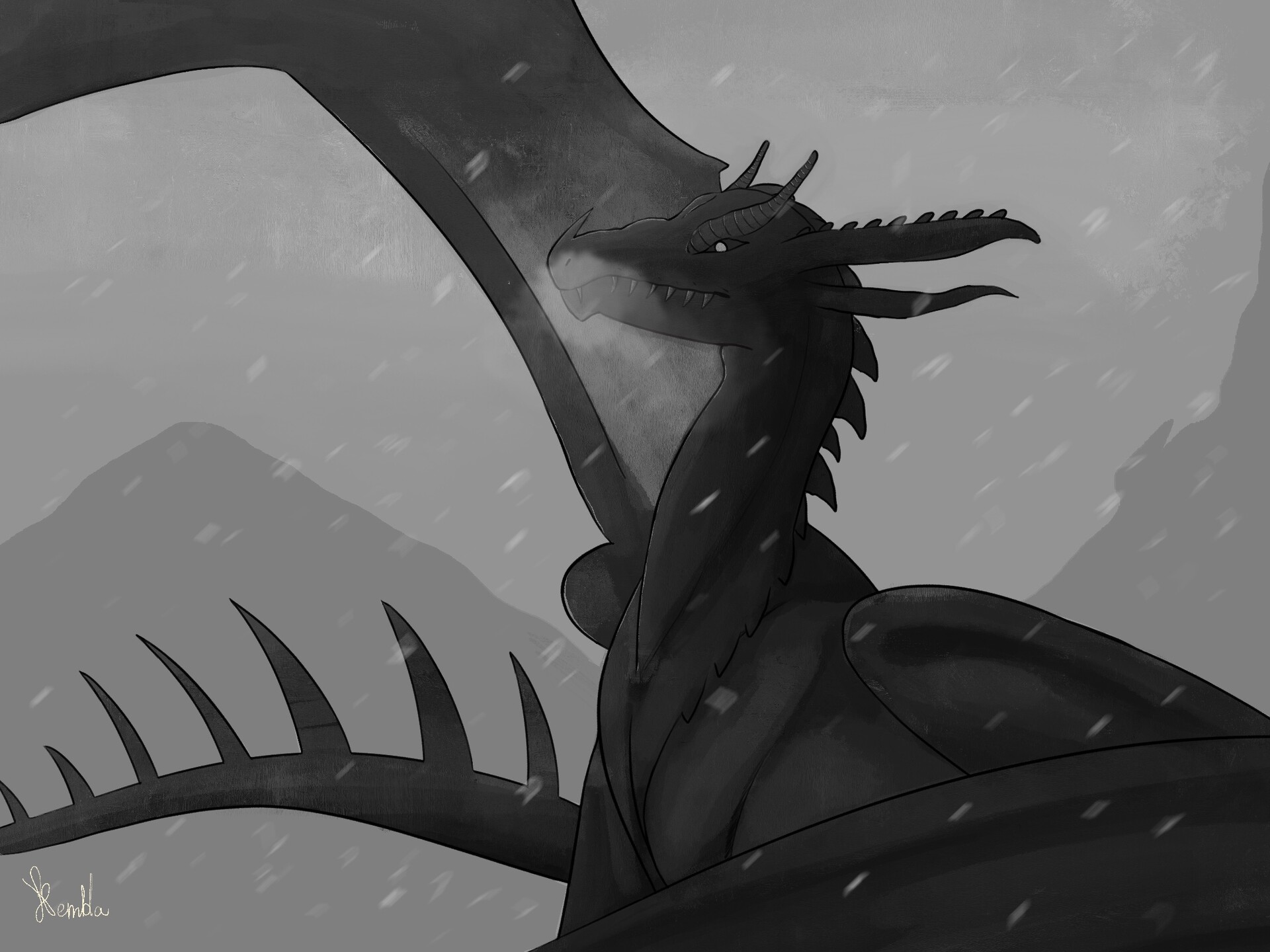 ArtStation - Dragon study