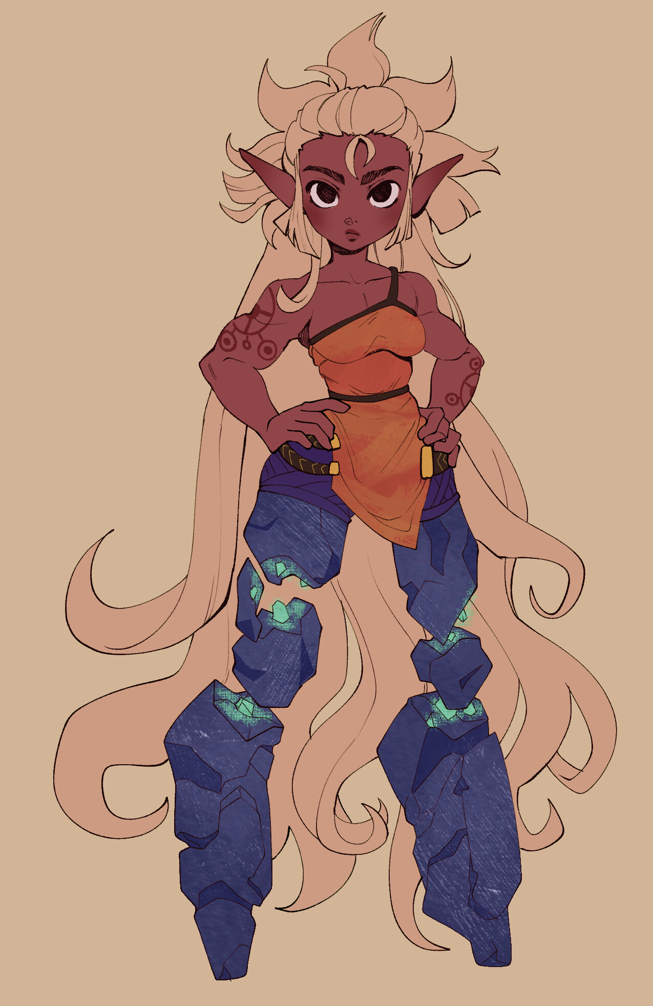 ArtStation - Rock woman