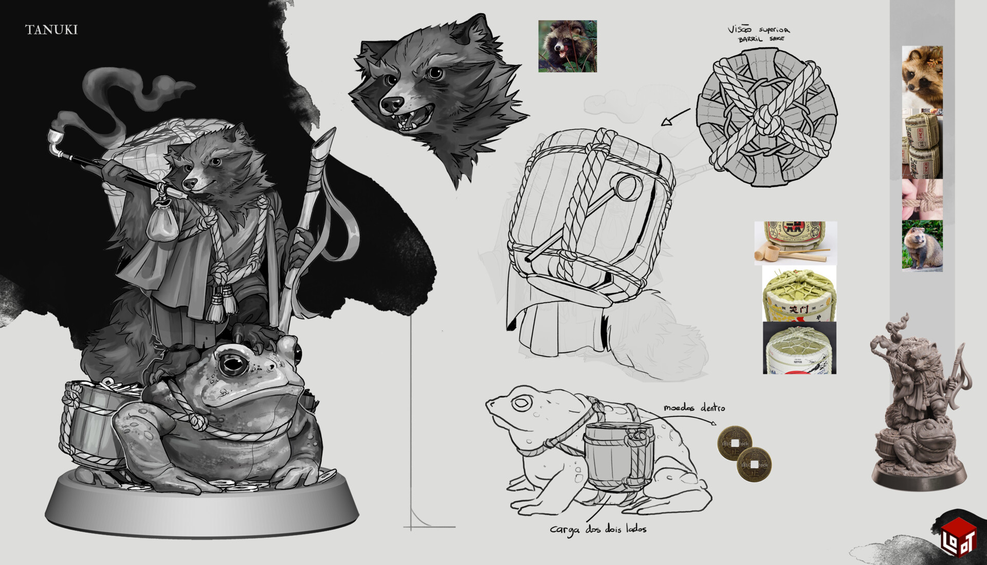 Art of Lua Marques - Tales of Ryuboken - LOOT Studios