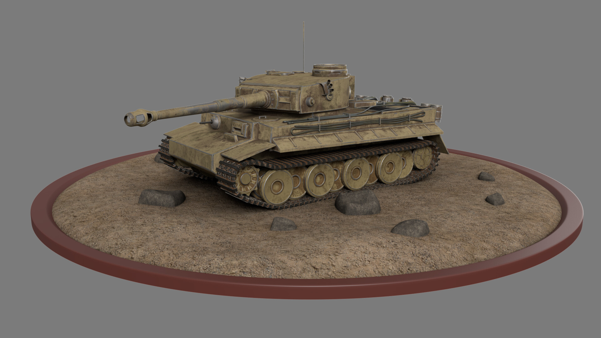 ArtStation - Tiger Tank