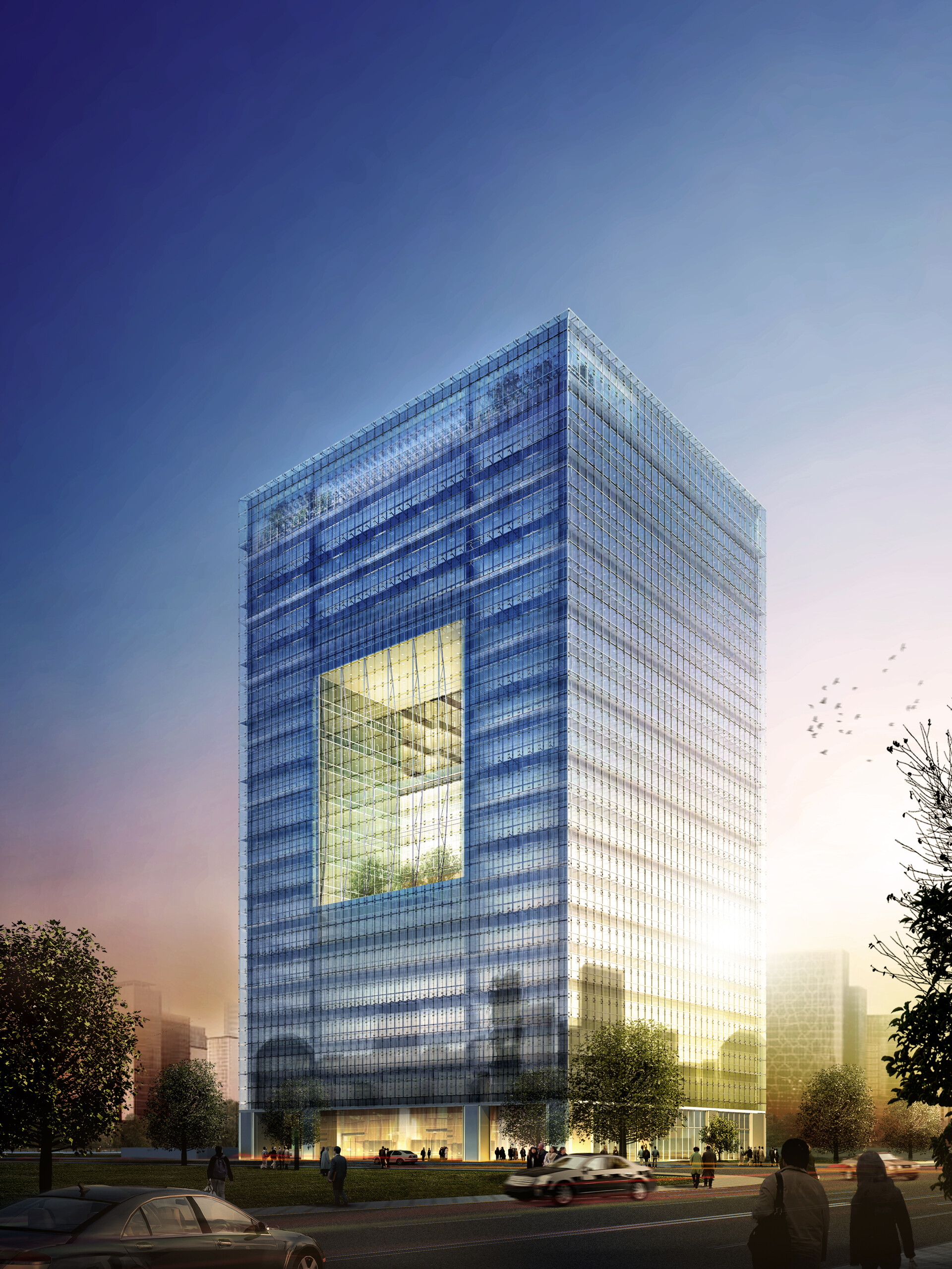 ArtStation - Shanghai Foxconn Headquarter Building