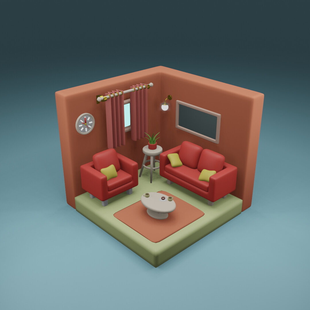 Ellis Brown - Blender Practice