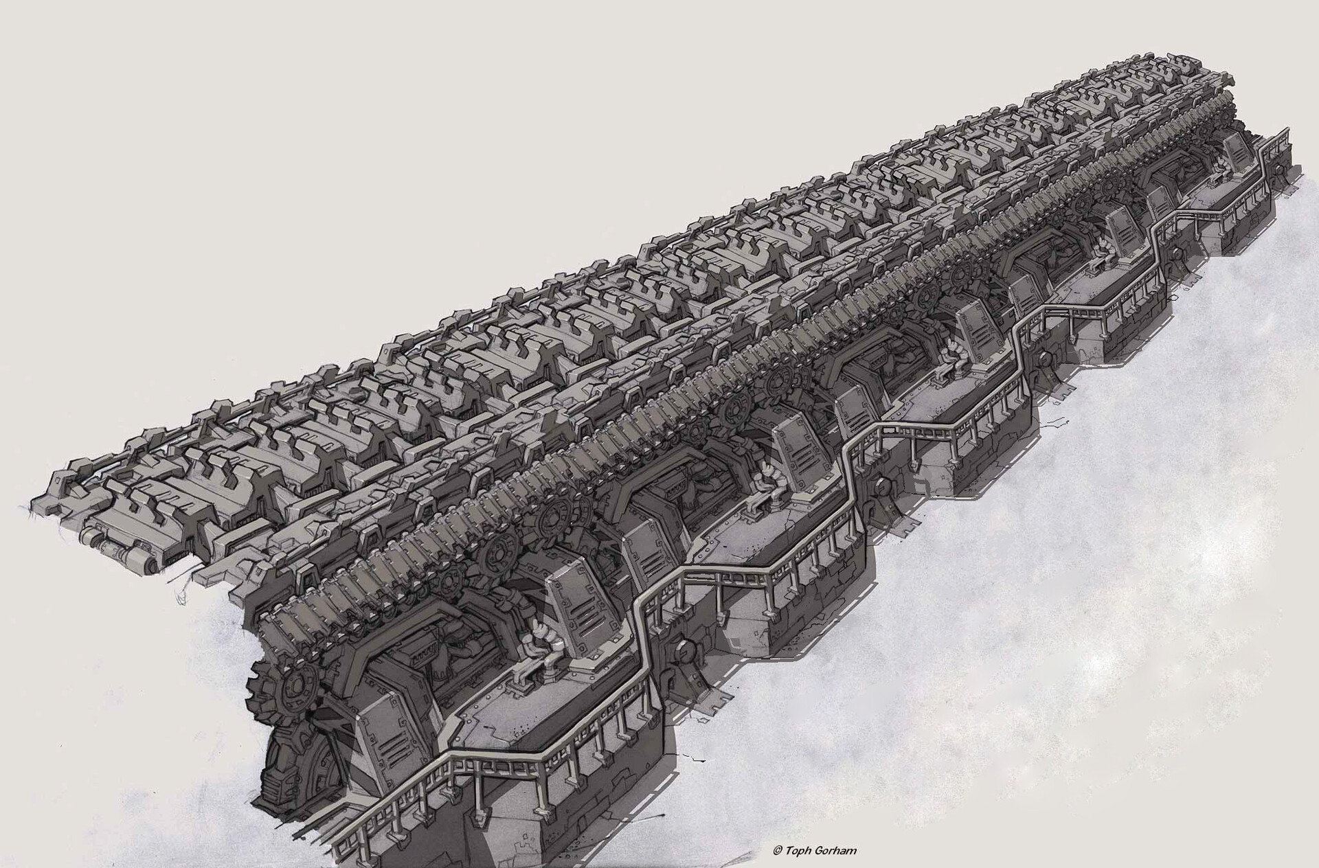 ArtStation - Forge World Mars Conveyor