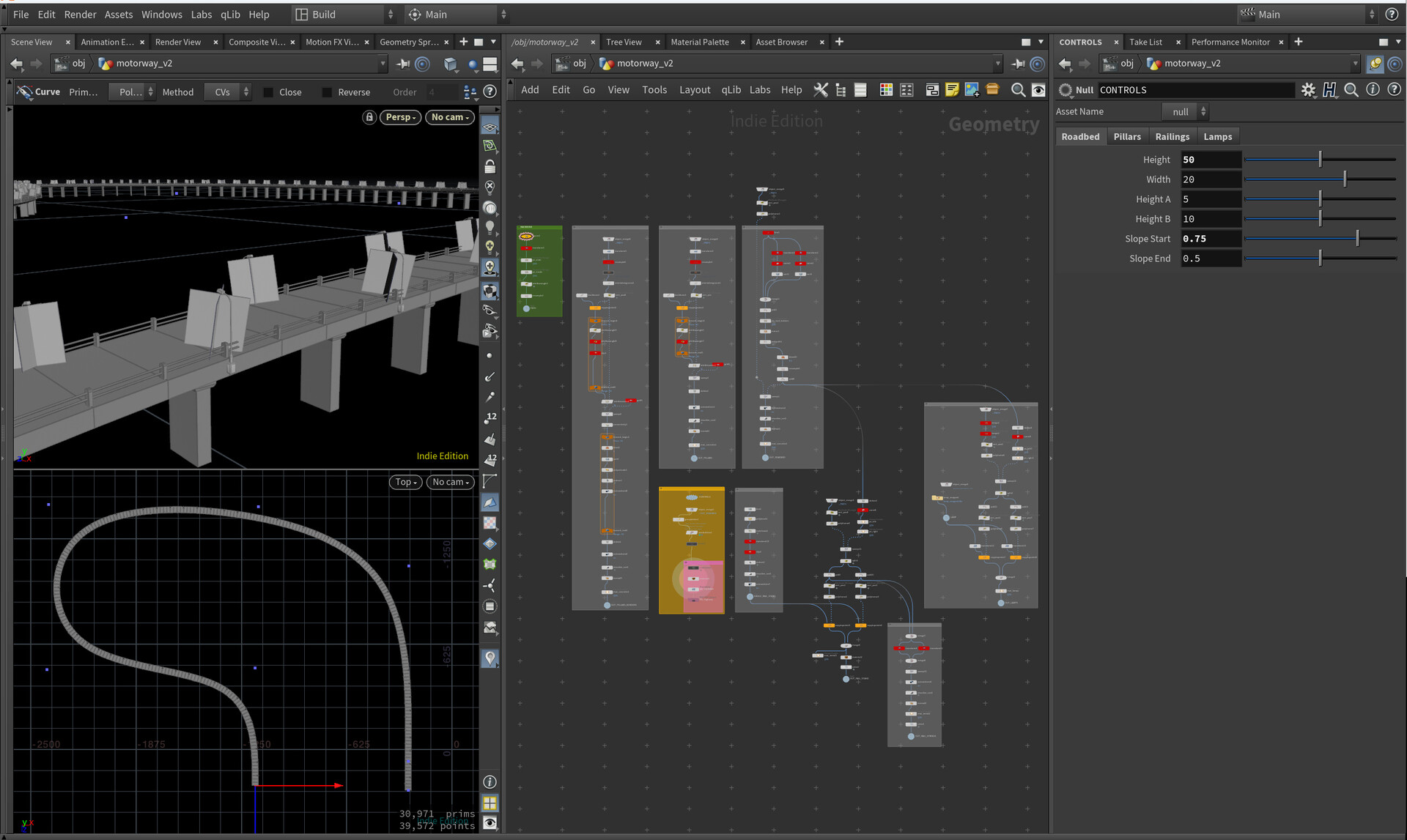 ArtStation - Tech Art > Highway Asset
