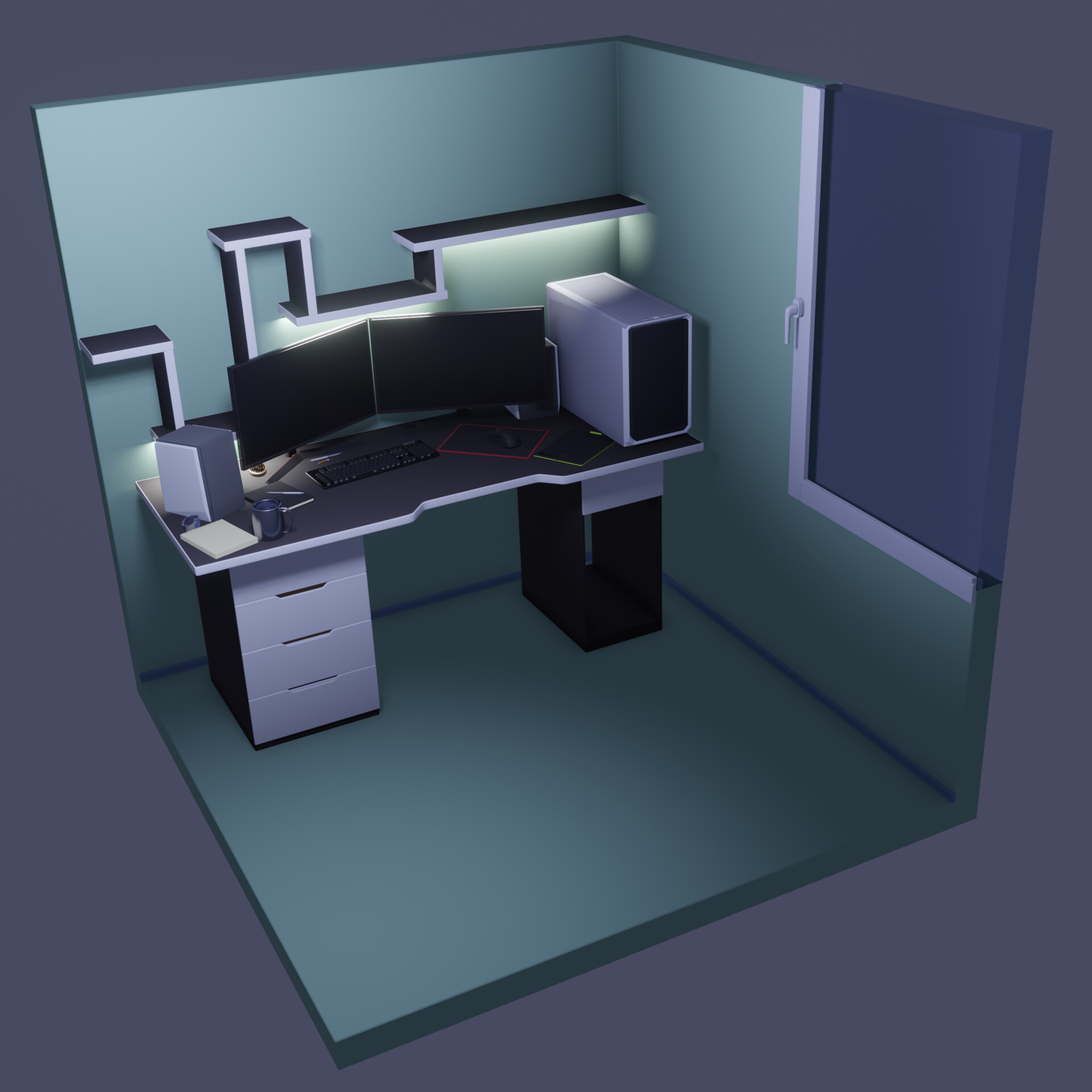 ArtStation - My workplace