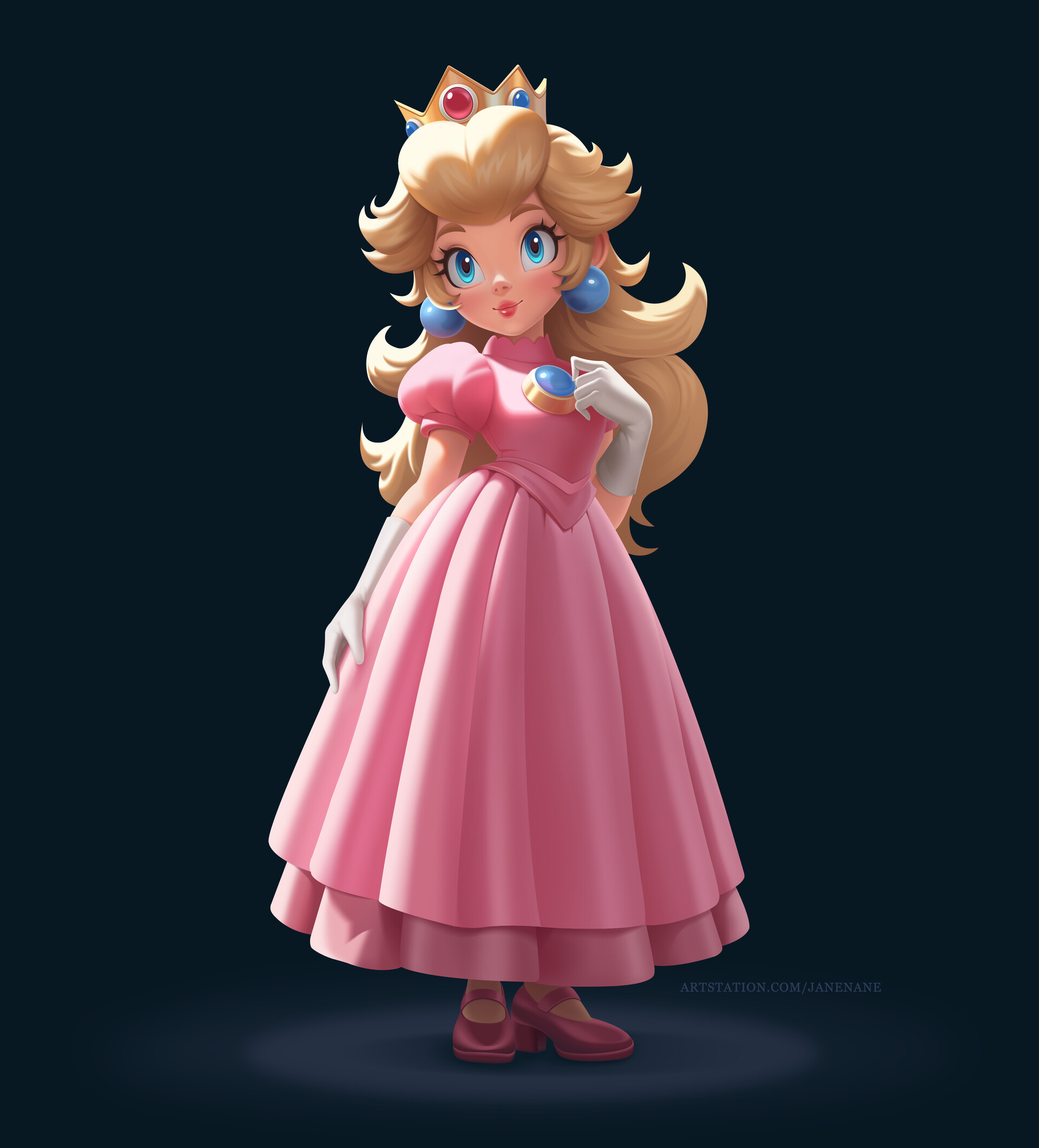 ArtStation - Princess Peach