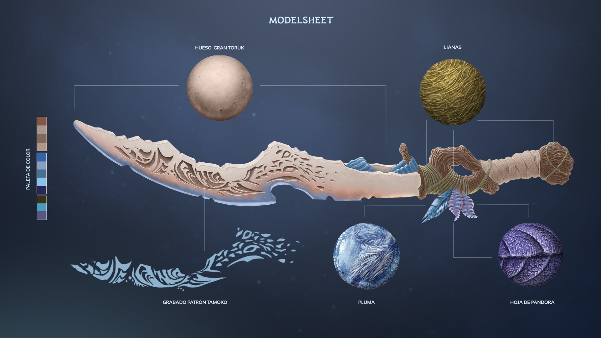 Victor Archundia - Saber Weapon Design for Avatar: The Way of Water