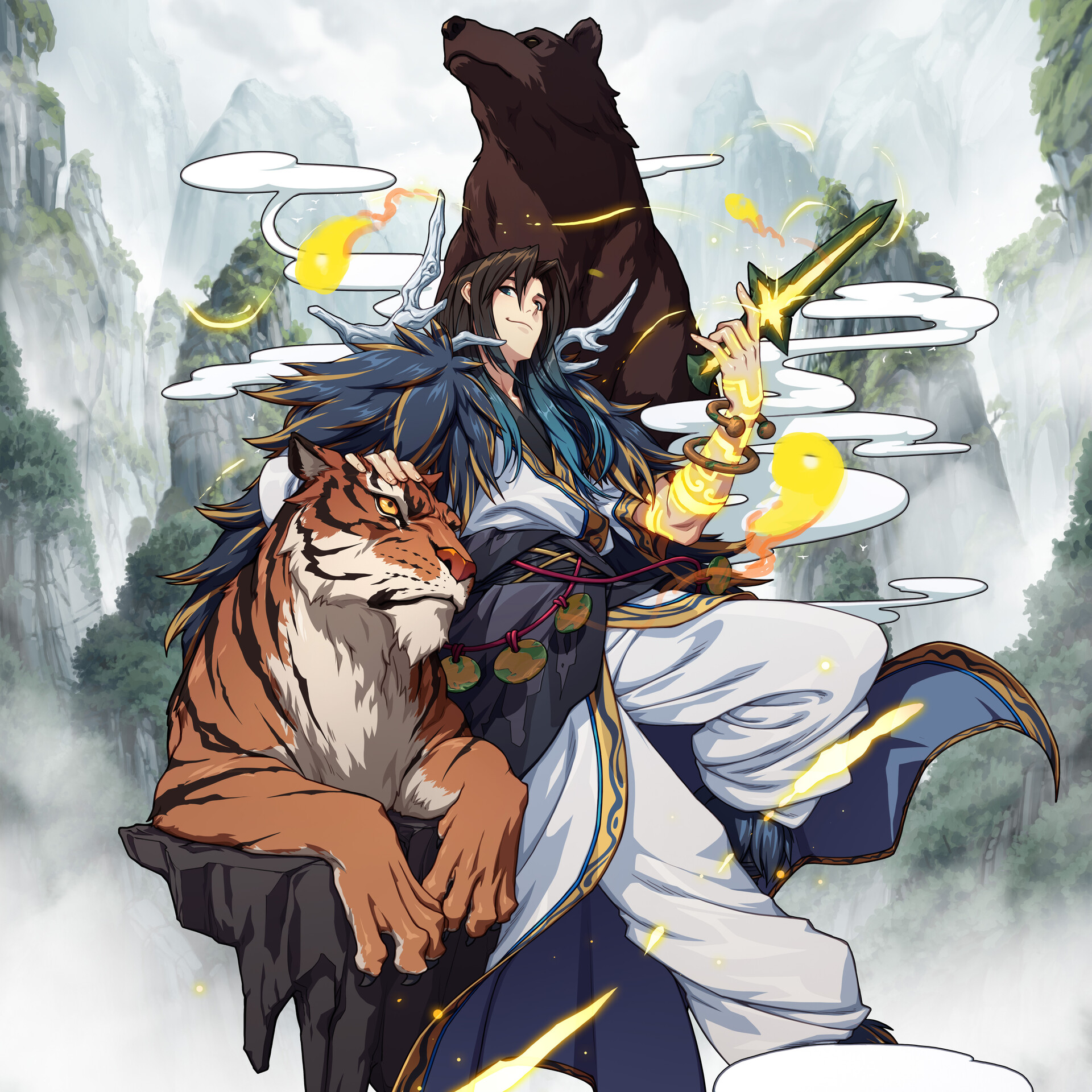 Yu-Ju Hsu - Mythic Heroes: Idle RPG Bg