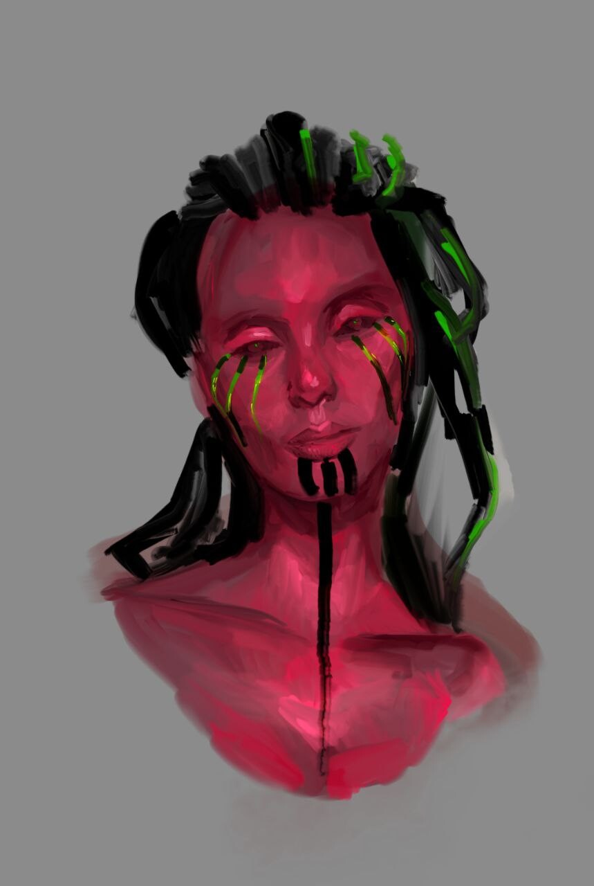 ArtStation - Dread girl