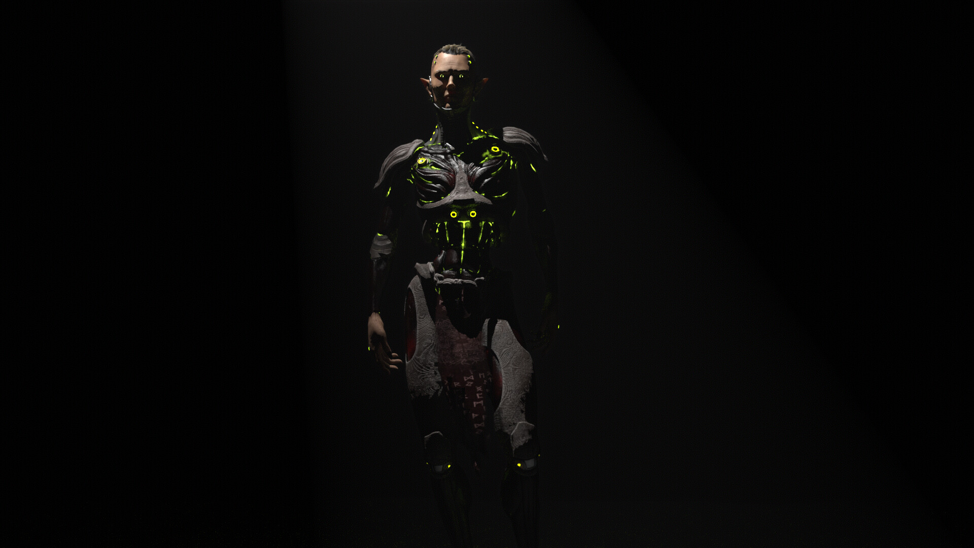 ArtStation - Scifi Elf Character Design