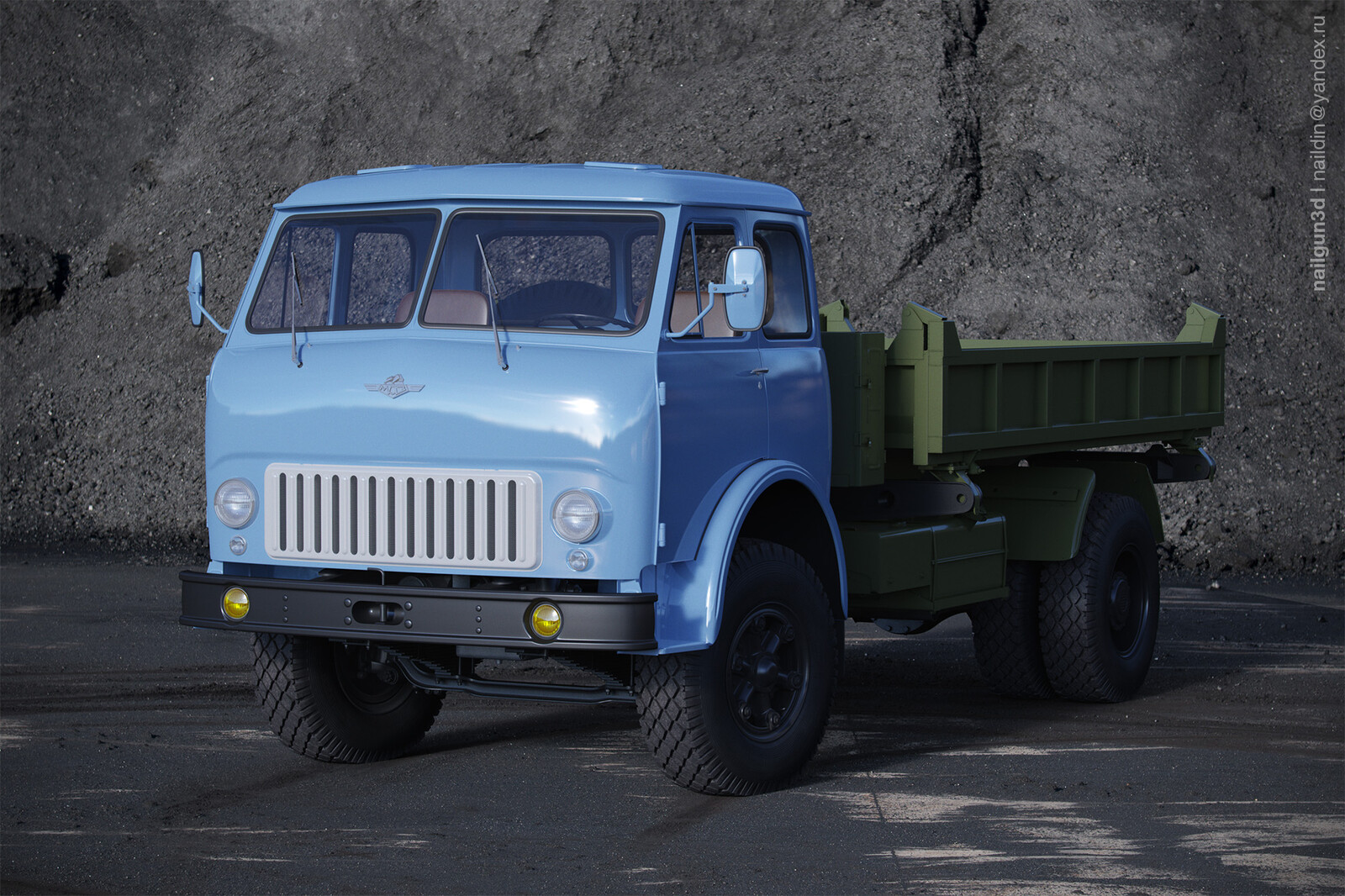 Nailgun3d _ Nail Khusnutdinov - MAZ-511