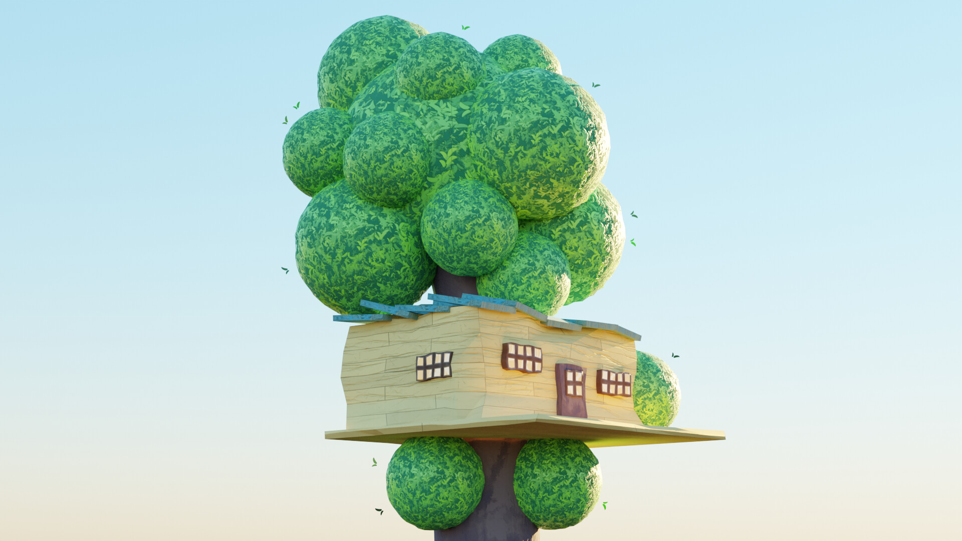 ArtStation - Treehouse Trim