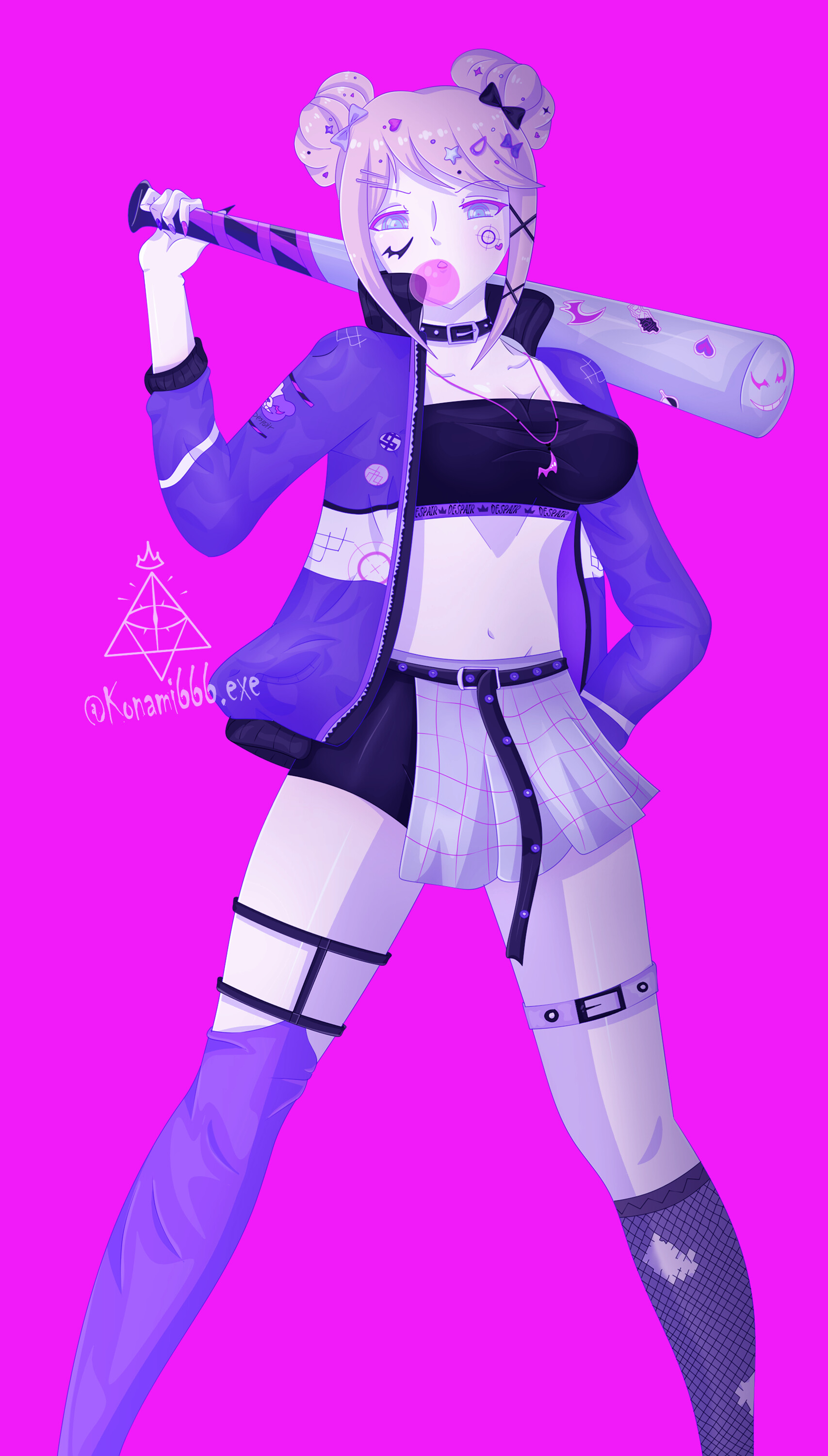 ArtStation - Enoshima junko - ultimate fashionista