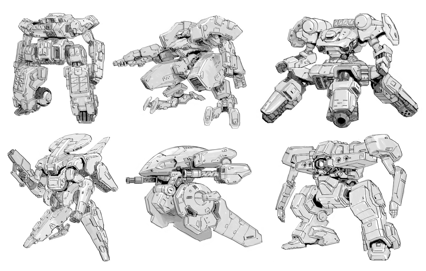 ArtStation - Hardsurface Sketchbook Pt. 22